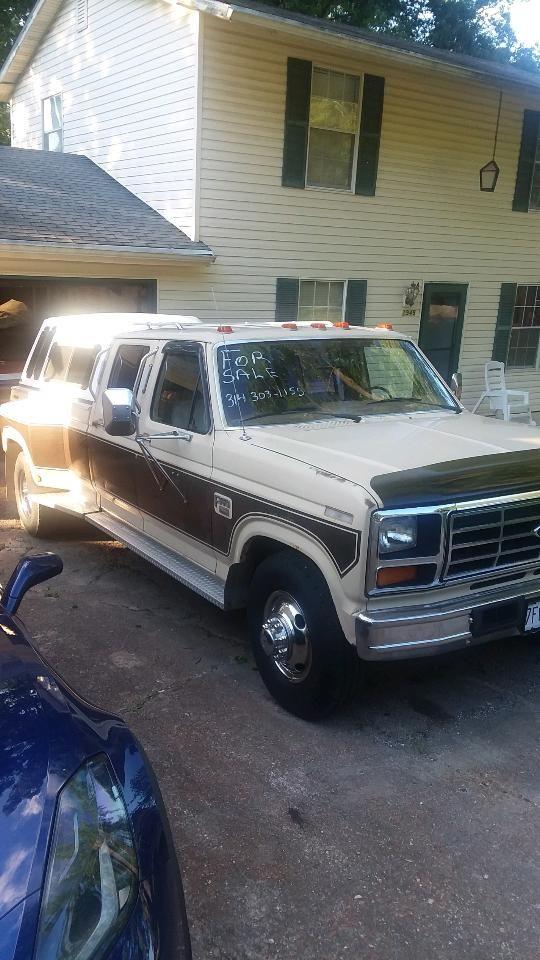 1985 F350 Crew Cab 7.3l IDI Gale Bank Turbo Diesel Centurion CL Dually ...