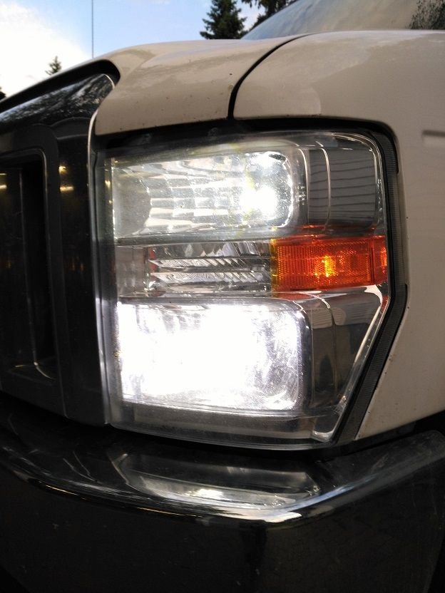 2011 E250 LED headlight upgrade - Ford Truck Enthusiasts Forums