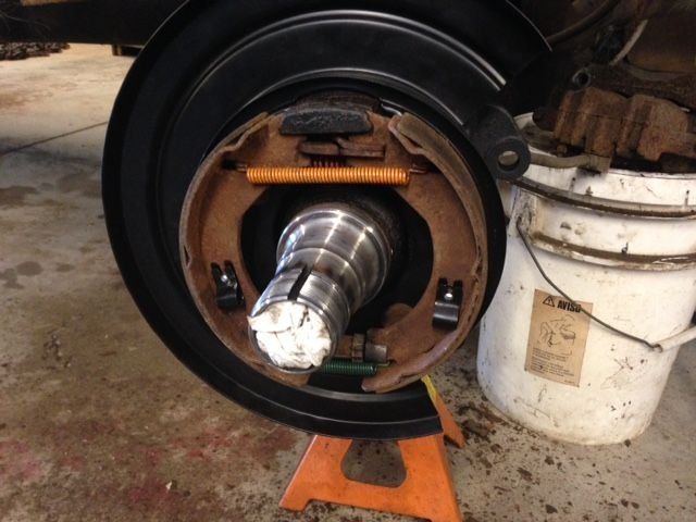 Parking Brakes and Backing Plates - Ford Truck Enthusiasts Forums