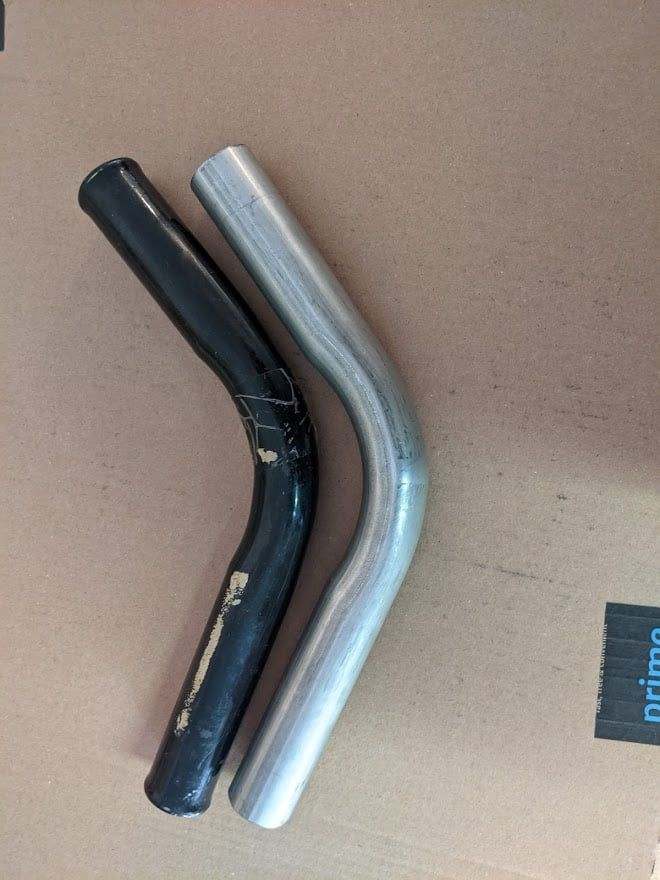 Yblock radiator elbow pipe - Ford Truck Enthusiasts Forums