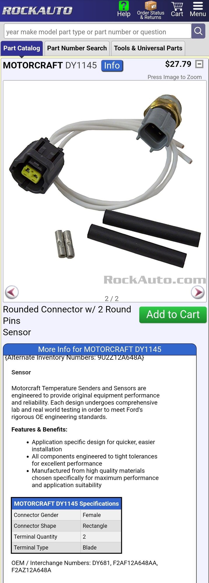 1995 460EFI in F53 motorhome coolant sensor? - Ford Truck Enthusiasts ...