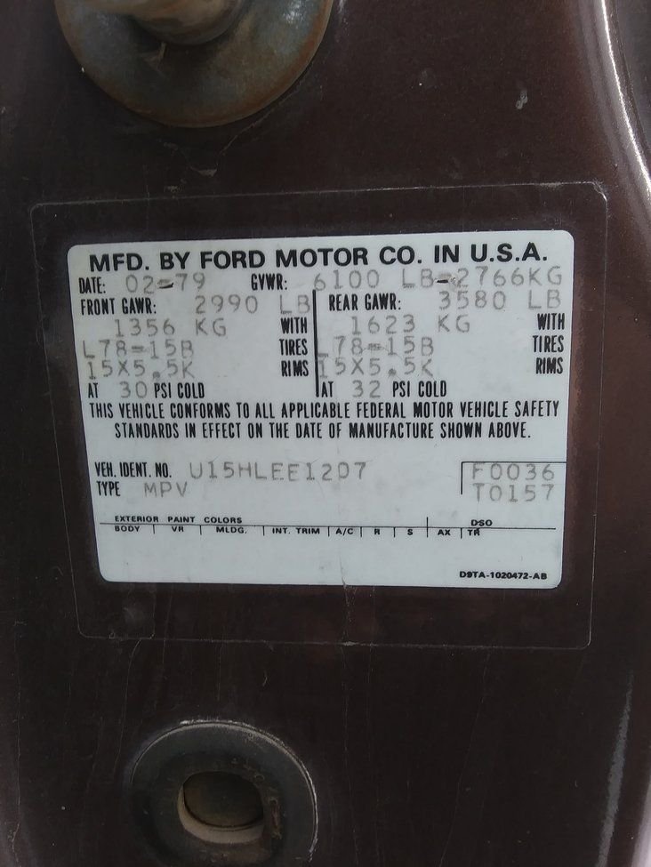 Ford F350 vin decode - Ford Truck Enthusiasts Forums