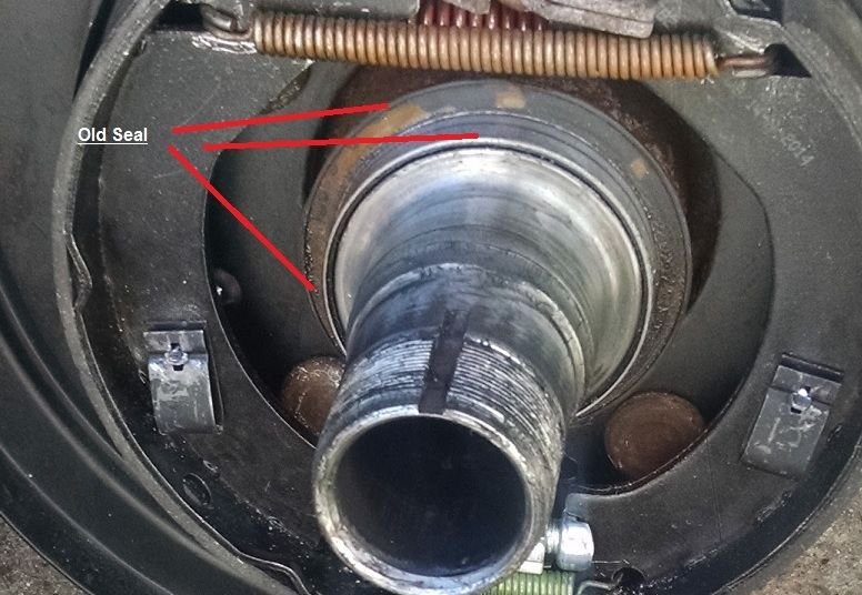 03 F250 rear hub/bearing replacement - can't get locknut to tighten ...