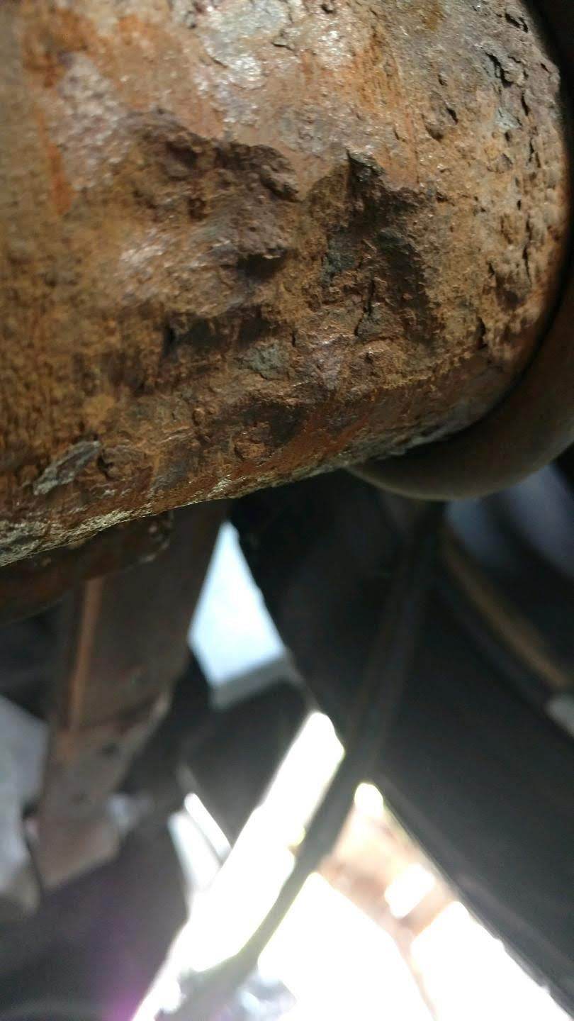 Rusted out rear axle - Ford Truck Enthusiasts Forums