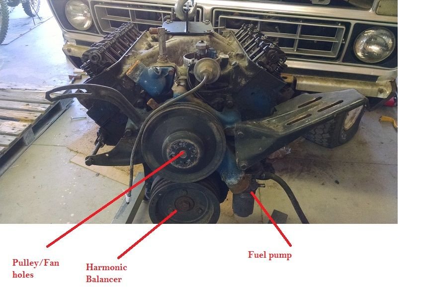 1976 360 front of the motor parts - Ford Truck Enthusiasts Forums