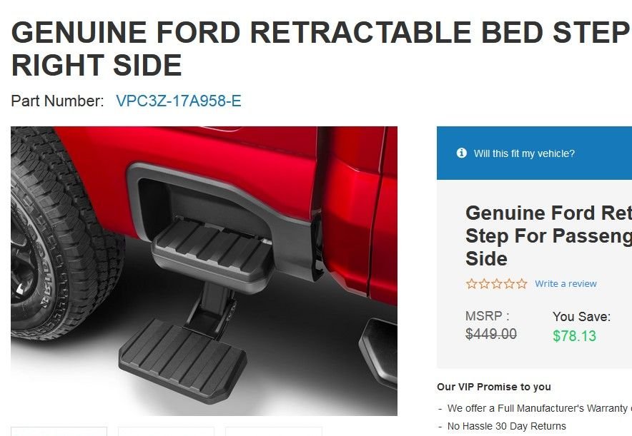 Retractable Side Step Installation instructions? - Ford Truck ...