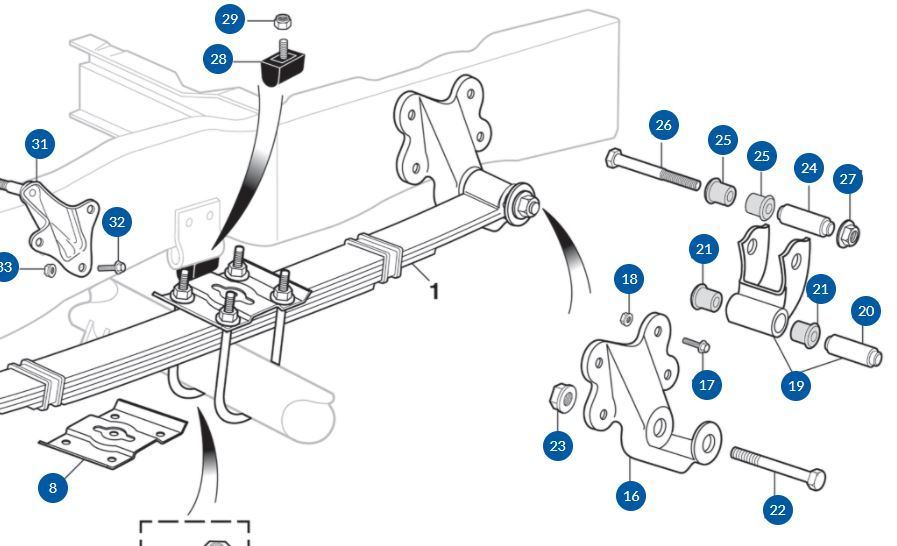 DJM lowering shackles don't fit? - Ford Truck Enthusiasts Forums