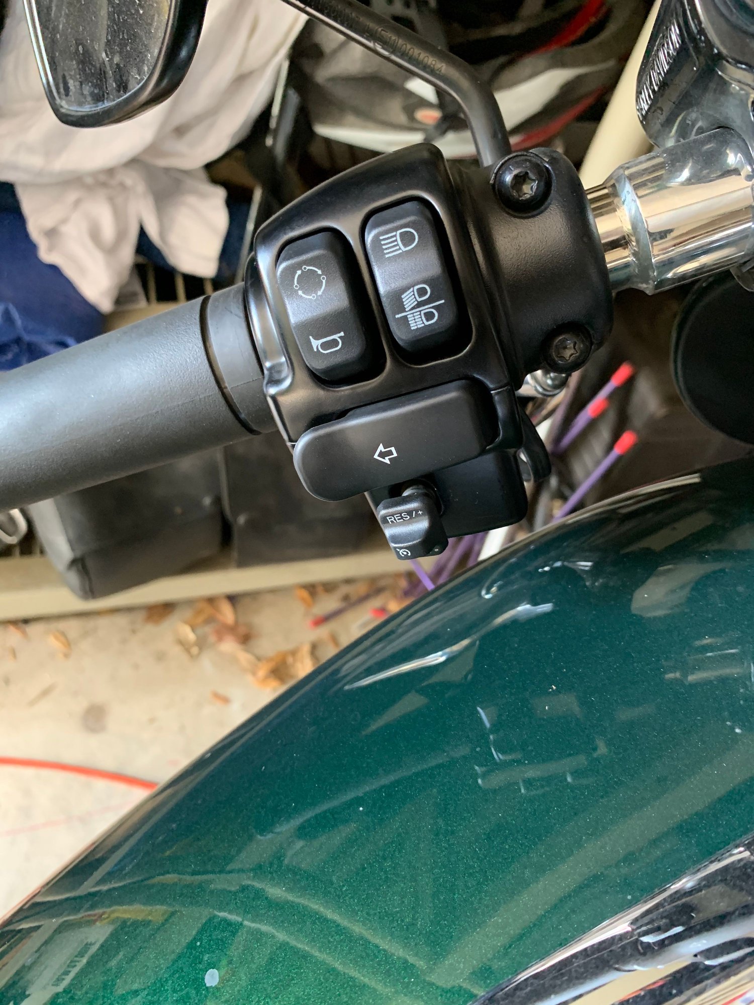 Extended Turn Signal Switch Caps For Sport Glide Page 2 Harley Davidson Forums