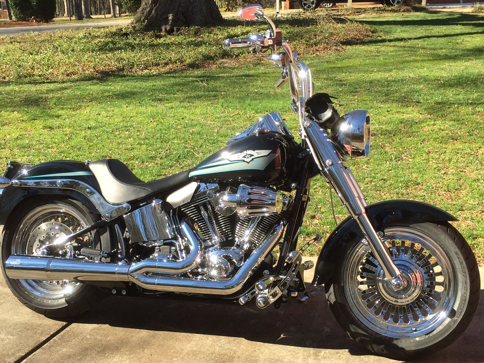 Fat Boy front fender options besides Slim, Heritage and none? - Harley ...