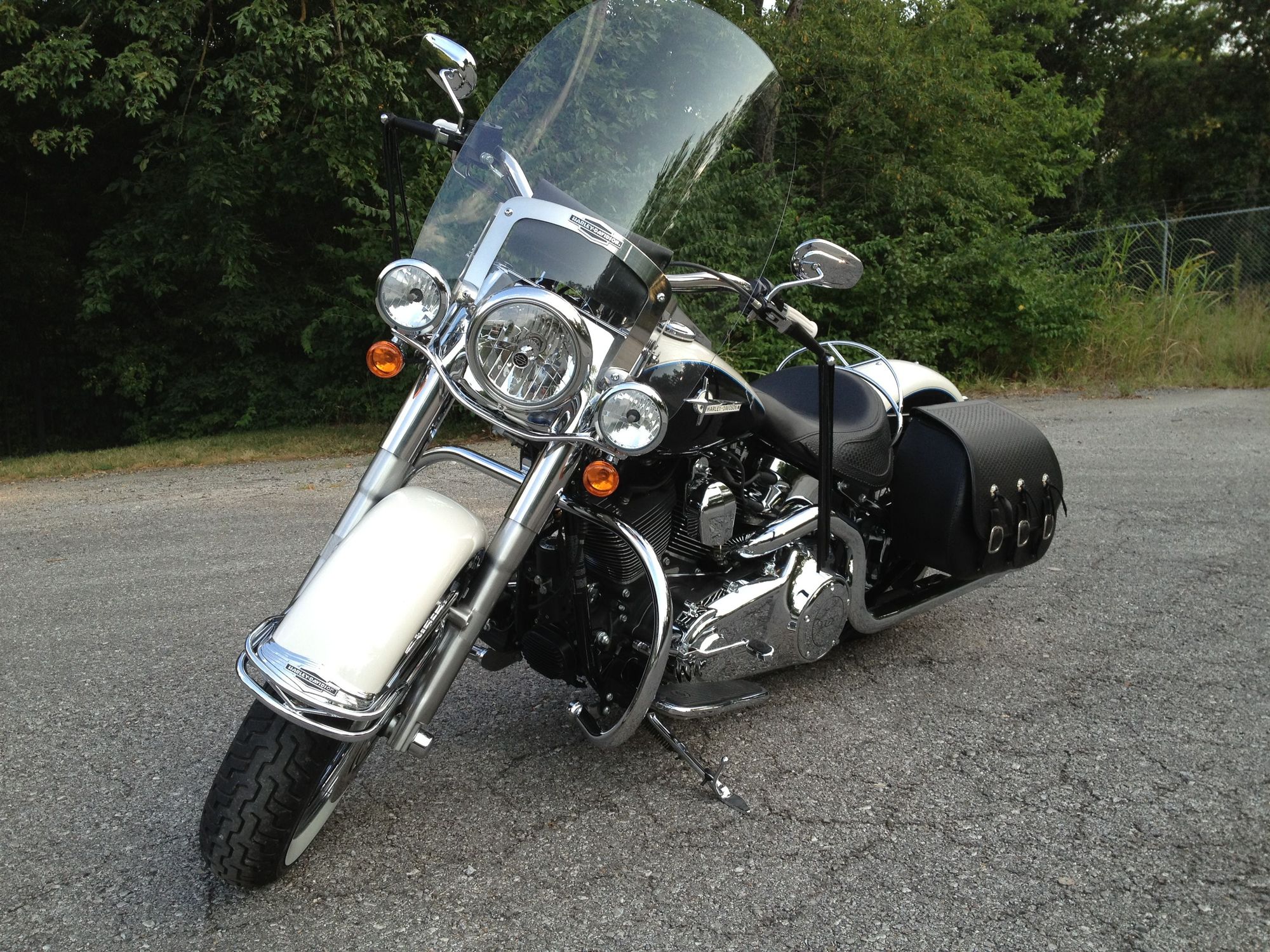 Harley Softail Deuce Windshield