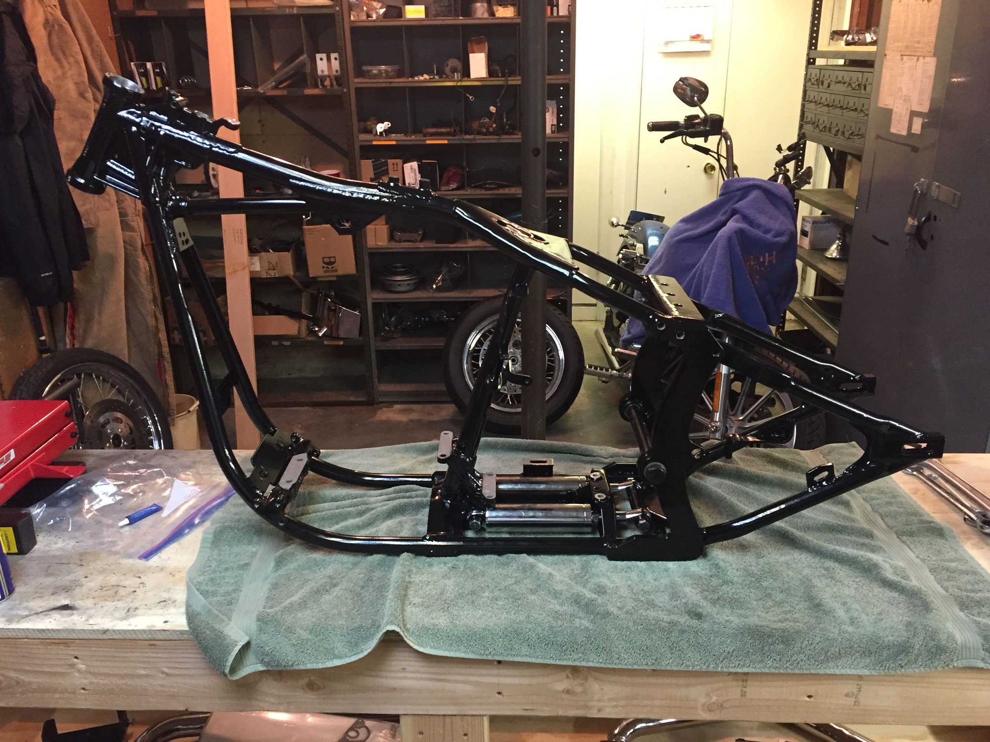 1984 Softail - Frame up build - Harley Davidson Forums