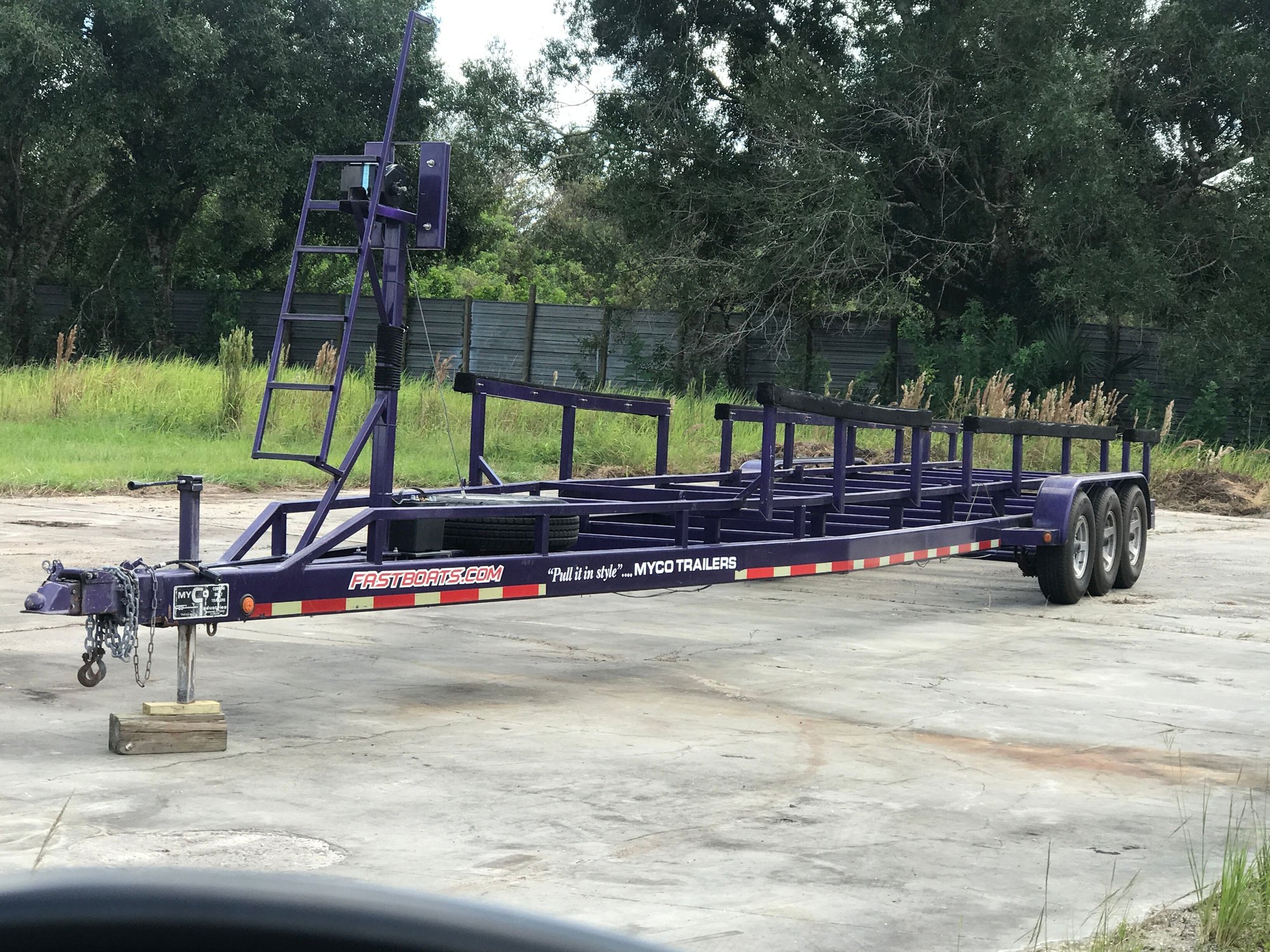 Myco Catamaran Trailer fits 43' Nor Tech - Offshoreonly.com