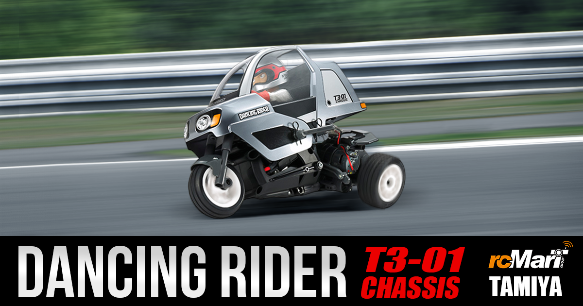 Tamiya T3-01 3 wheel chassis Unbox & Build Time Lapse by rcMart - R/C ...