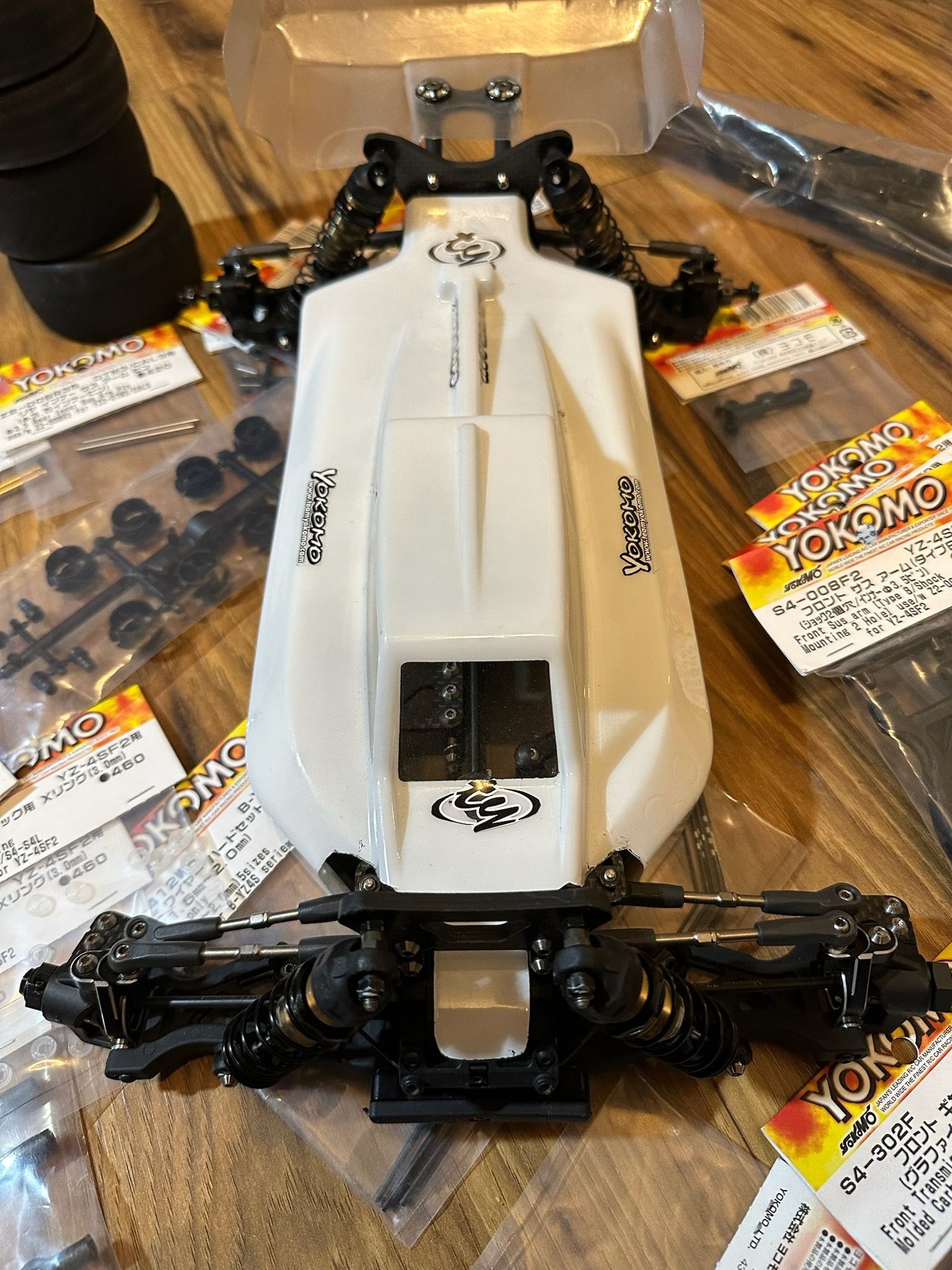 Excellent condition Yokomo YZ4 SF2 with upgrades and PARTS! - R/C Tech ...