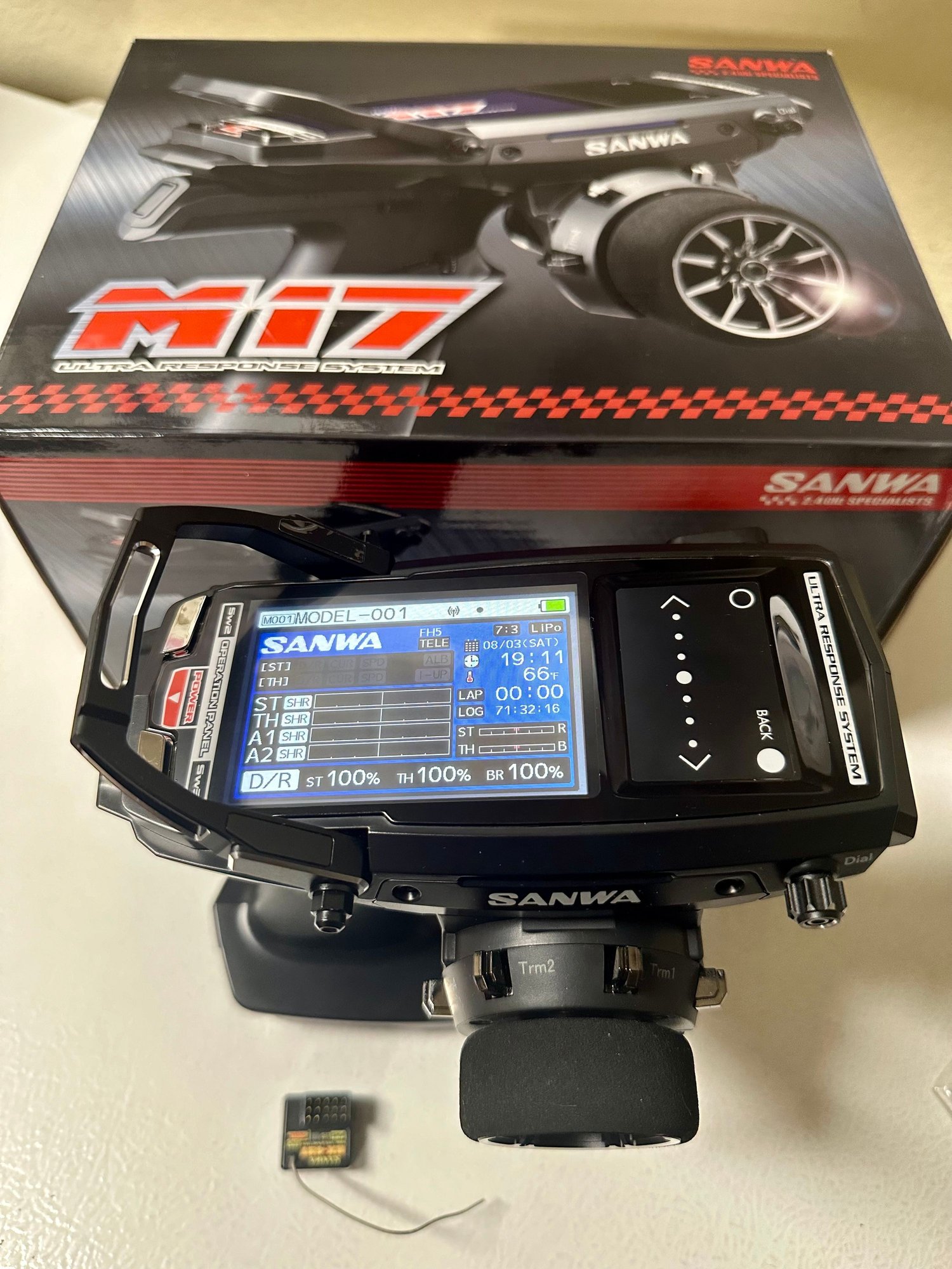 Sanwa M17 Radio with full option 491 Receiver - R/C Tech Forums