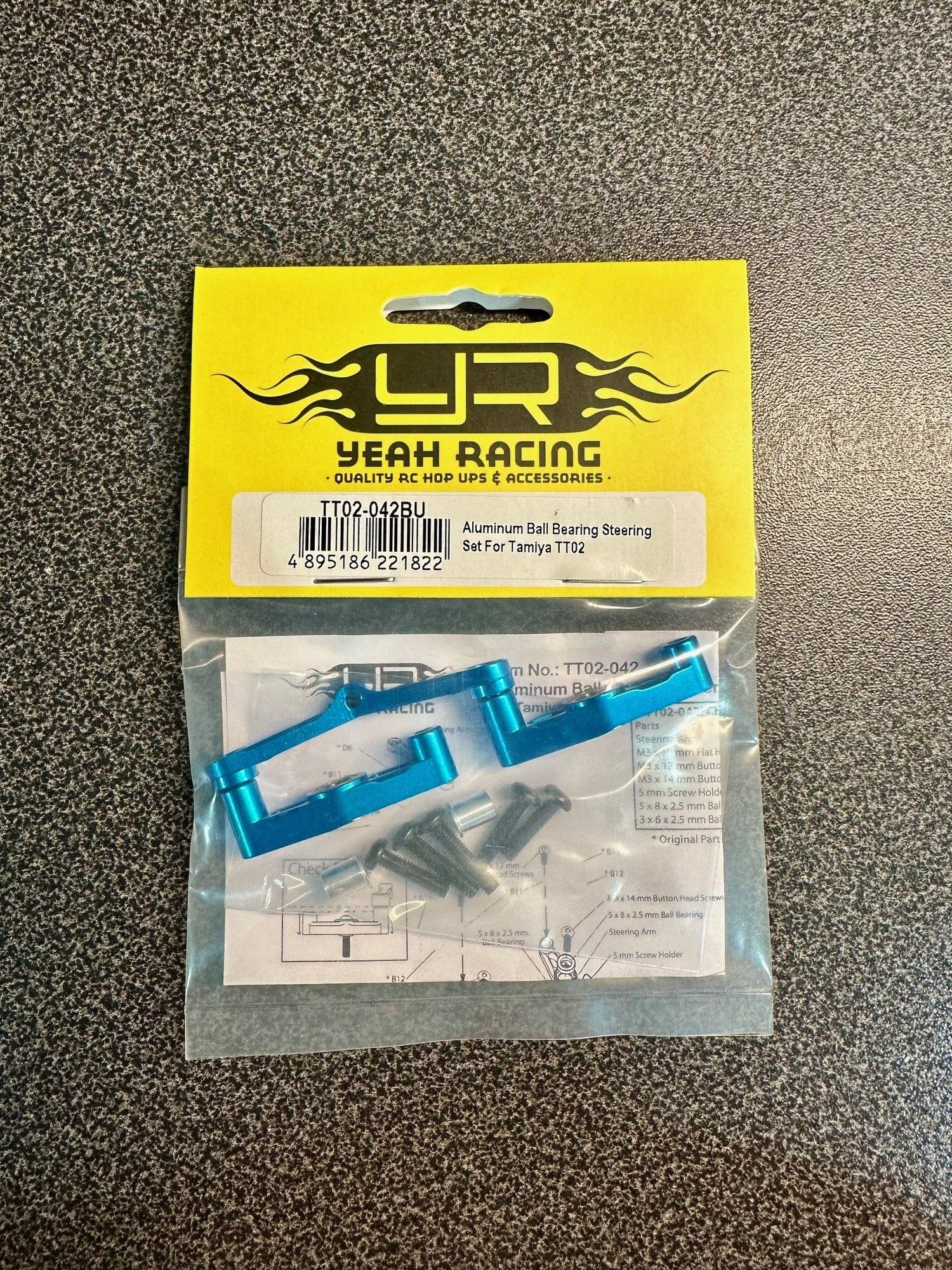 Tamiya TT02BR NIB 4WD Off Road Buggy with Yeah Racing Steering Linkage ...