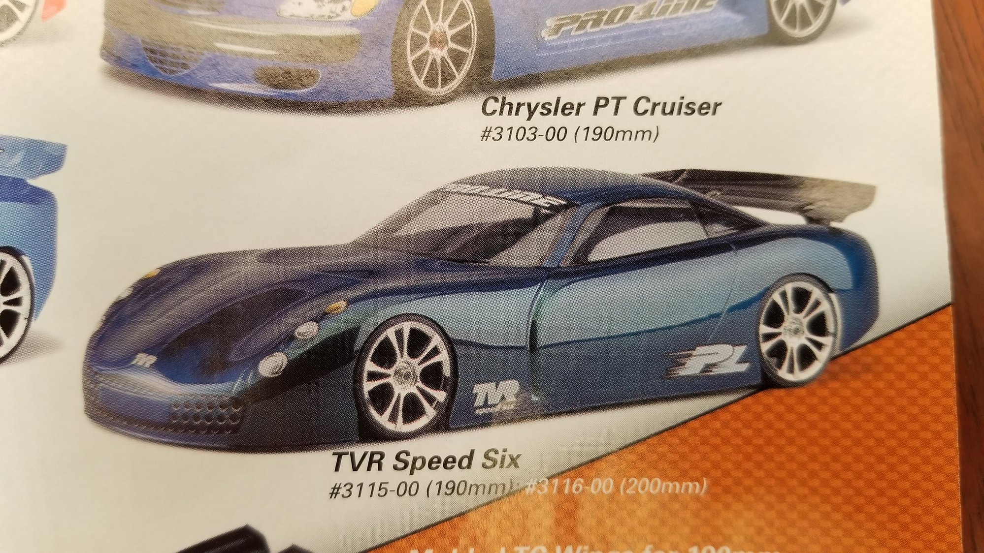 Vintage NEW Proline 3115-00 TVR Speed 6 190mm body - R/C Tech Forums