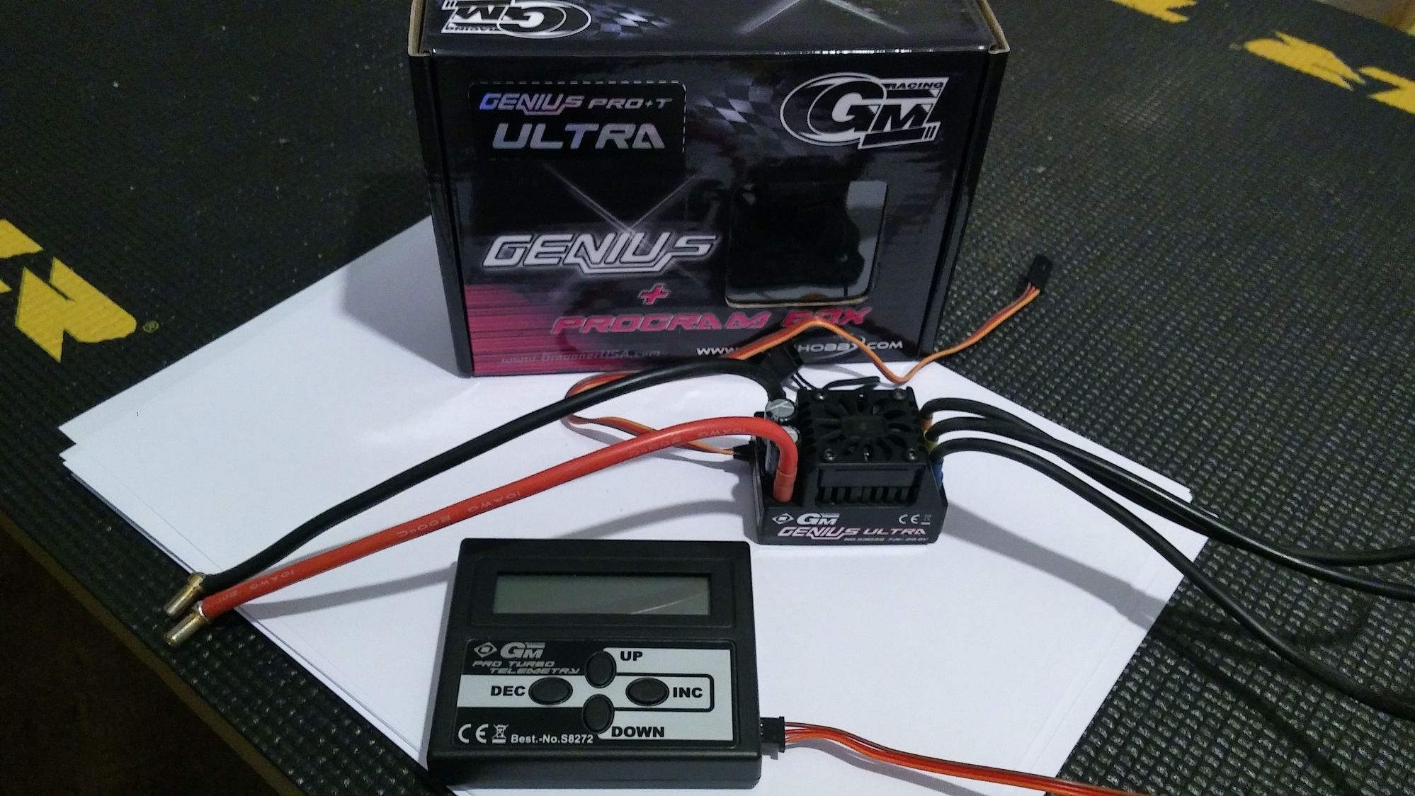 Gm racing 1/8 esc and program box deal - R/C Tech Forums