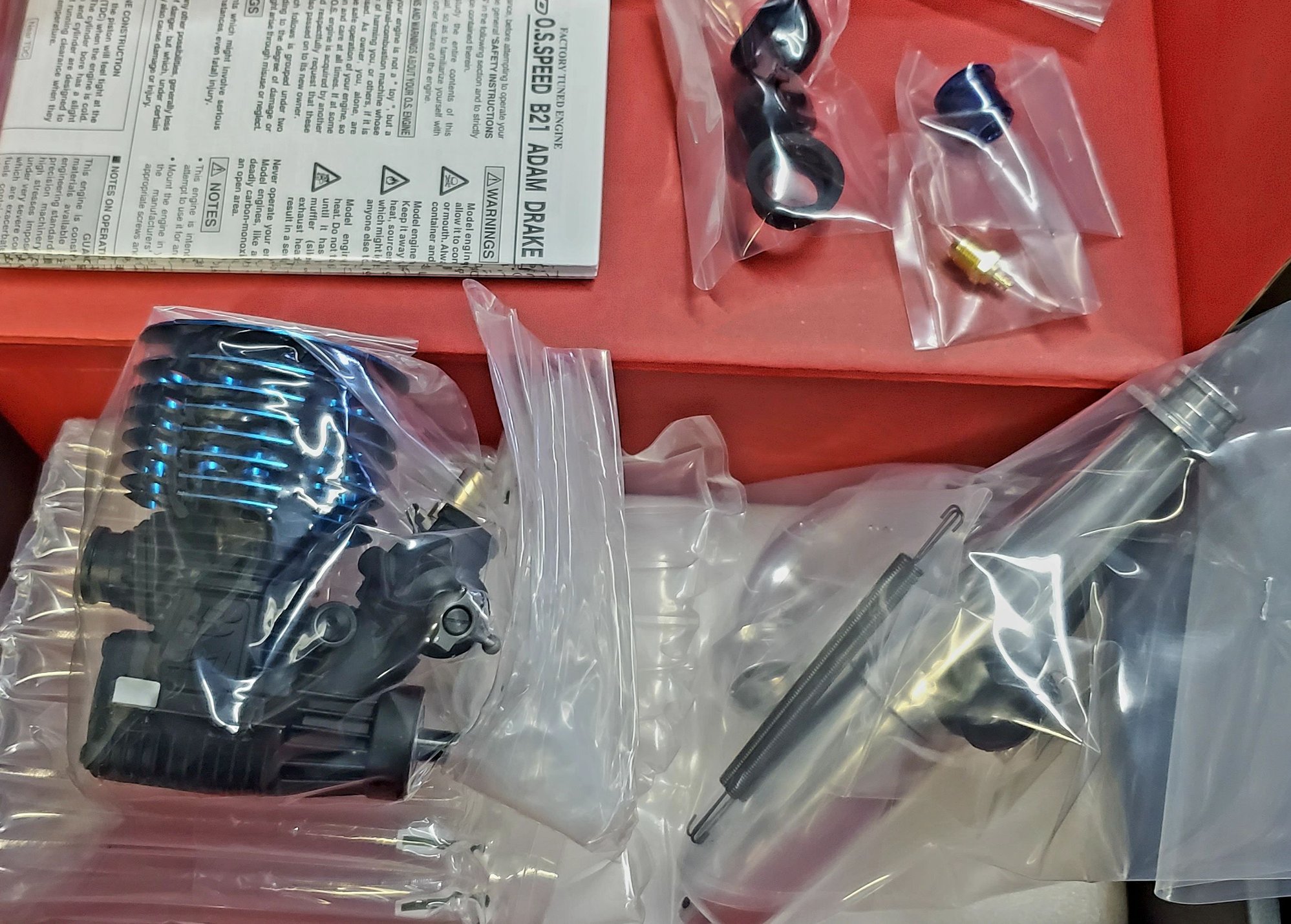 Brand new Adam Drake AD3 .21 combo with TB02 pipe - R/C Tech Forums