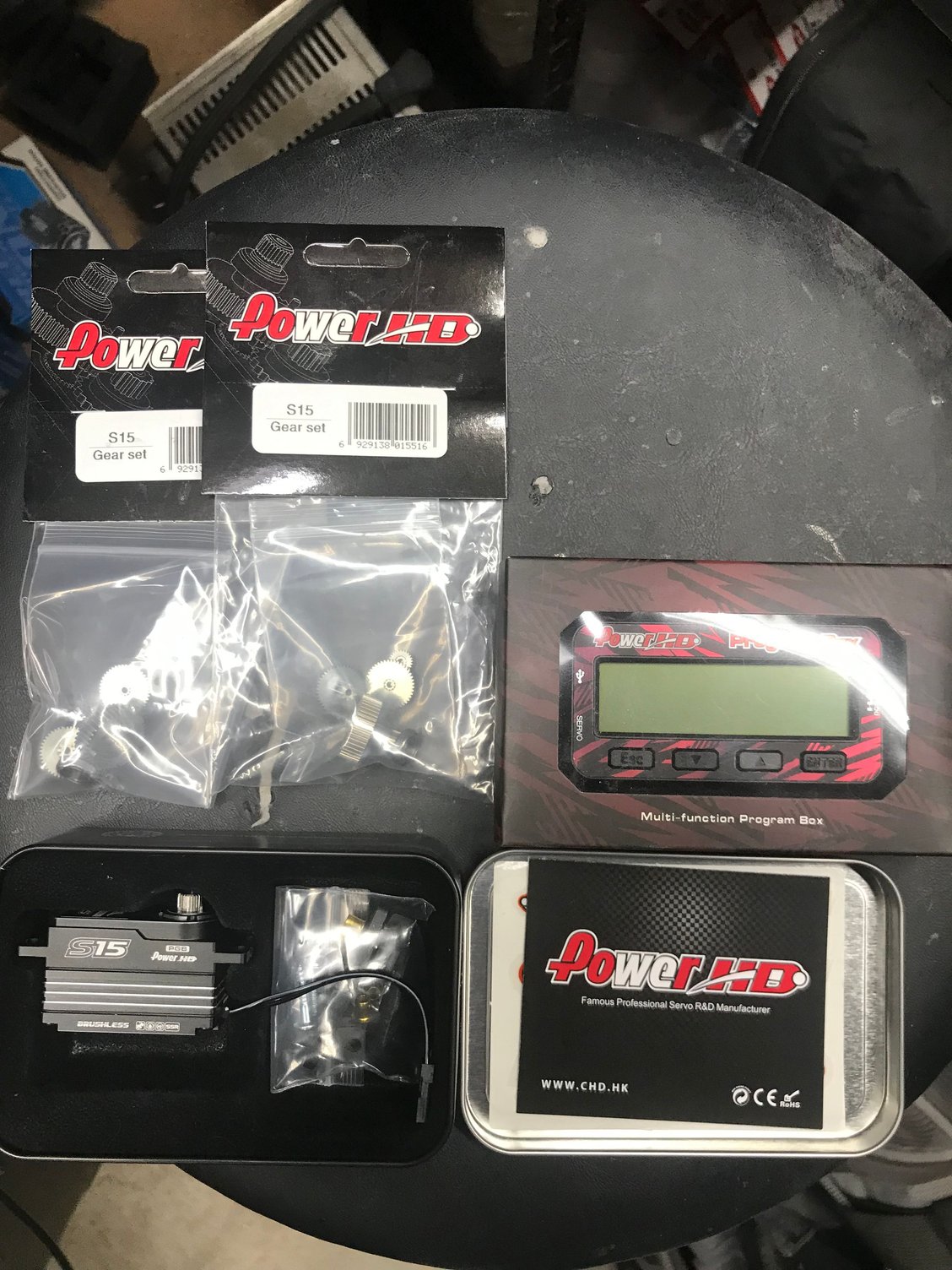 BNIB Power HD S15 low profile servo,program box,and gear sets - R/C Tech Forums