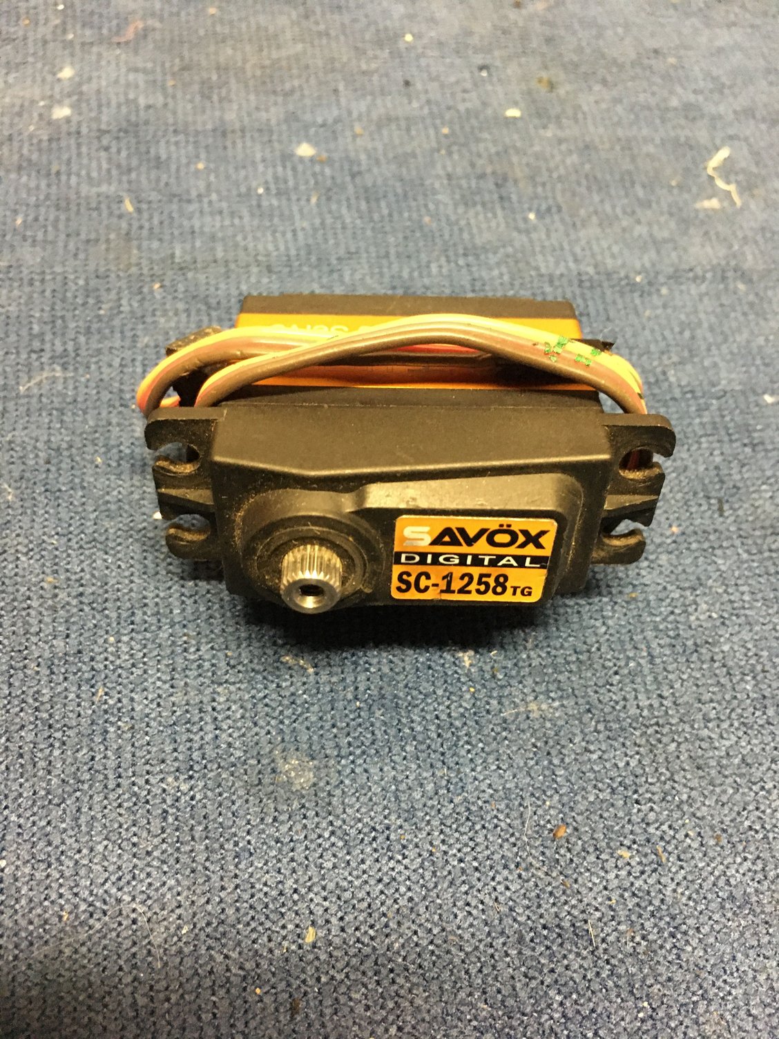 Savox SC-1258TG Standard Size Coreless Digital High Speed Titanium Gear ...