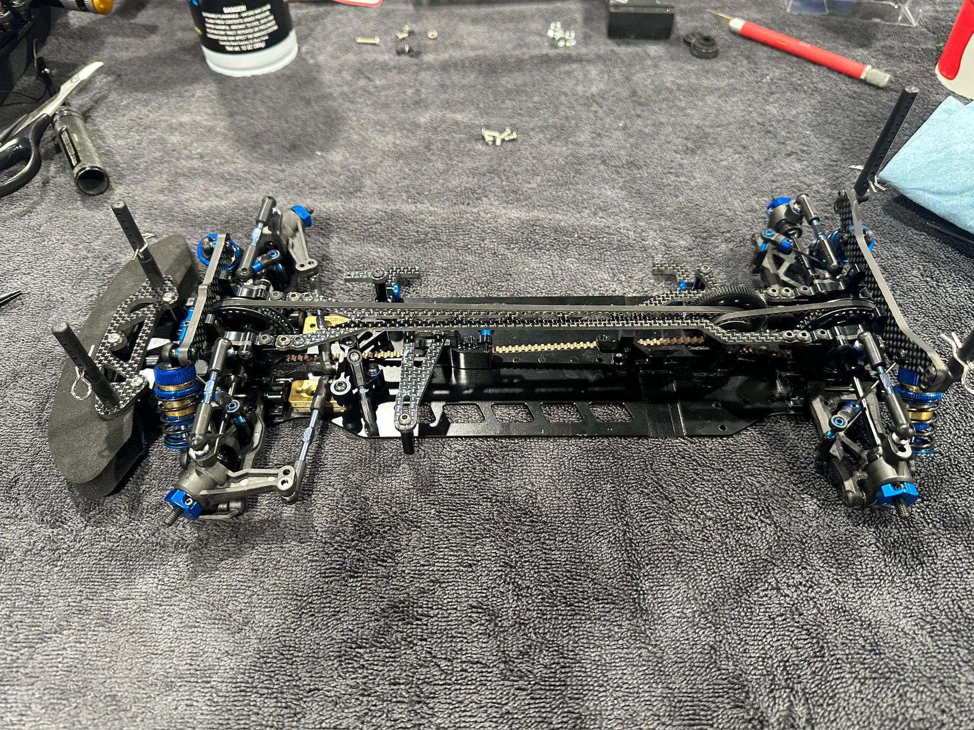 AE Tc 7.2 aluminum chassis and tons of parts slider - R/C Tech Forums