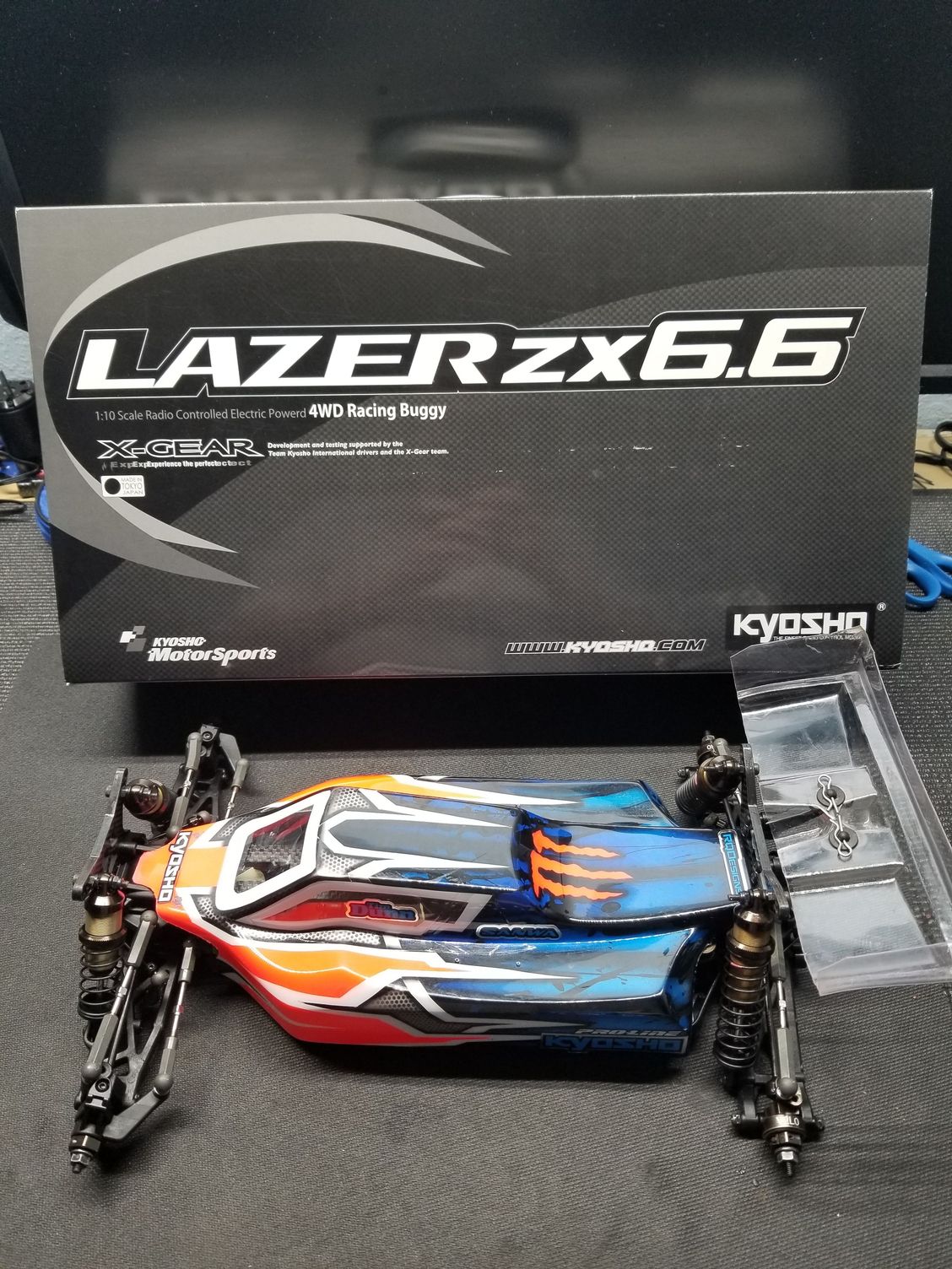 Kyosho Laser ZX6.6 with upgrades and spares - R/C Tech Forums