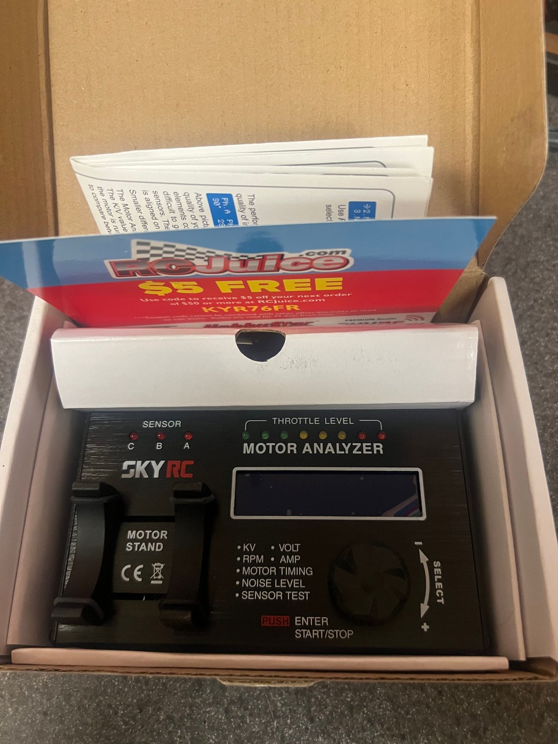 Brand new Skyrc motor analyzer - R/C Tech Forums