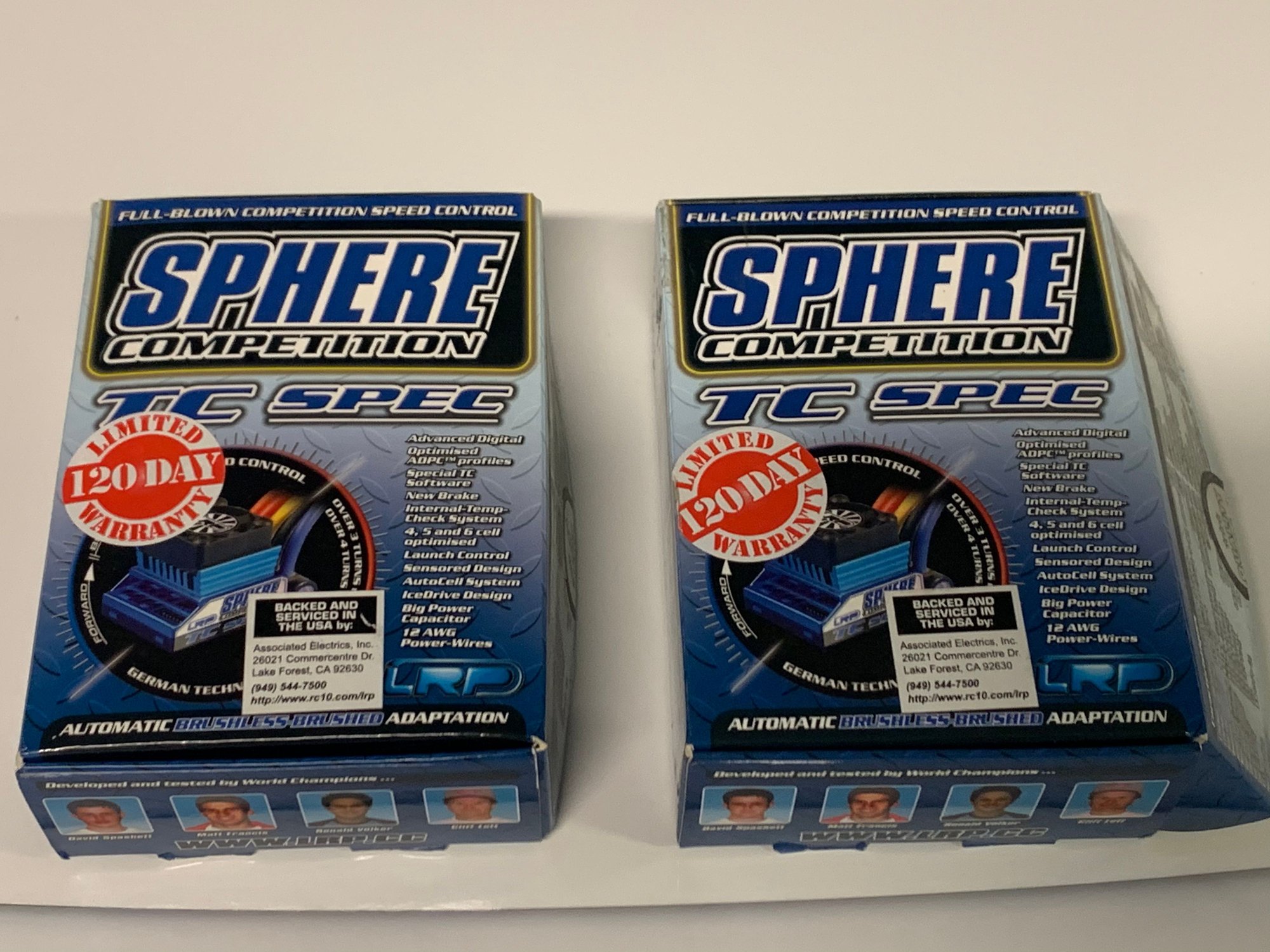 FS: 2 LRP SPHERE TC-SPEC - R/C Tech Forums