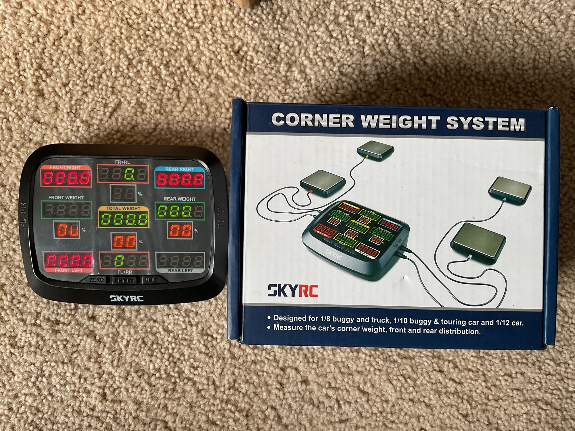 Skyrc corner weight system - R/C Tech Forums