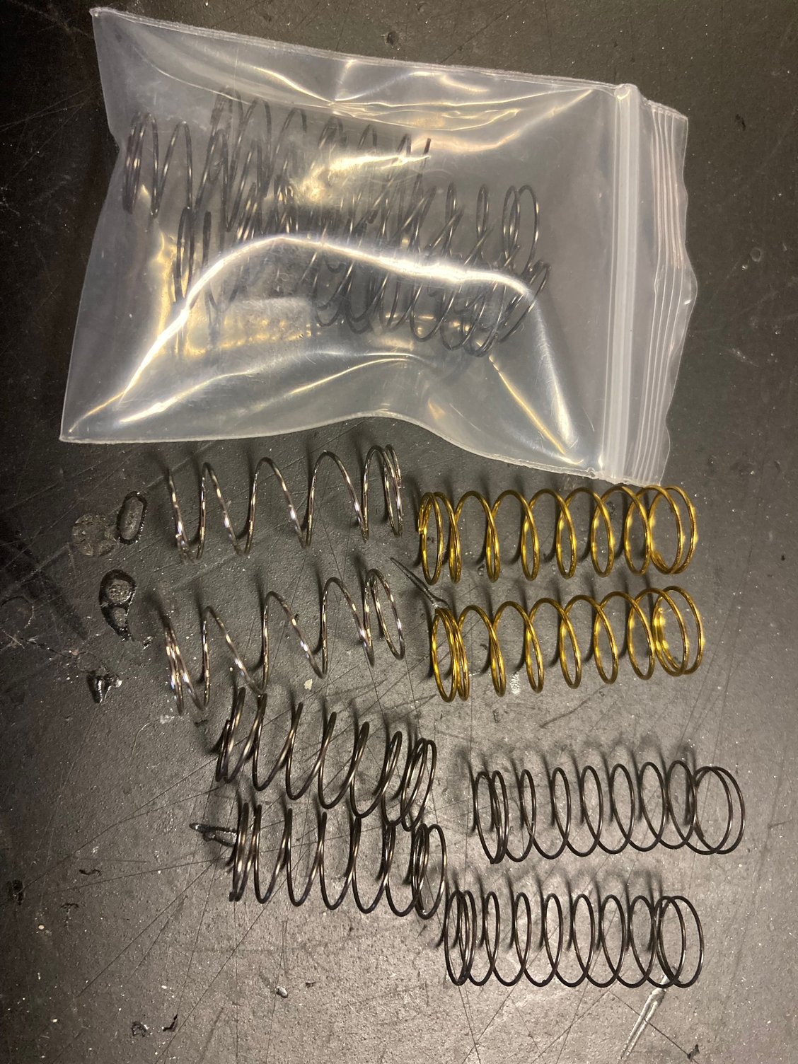 2 sets of Micro b/t aluminum shocks with extra springs injora/Hot ...