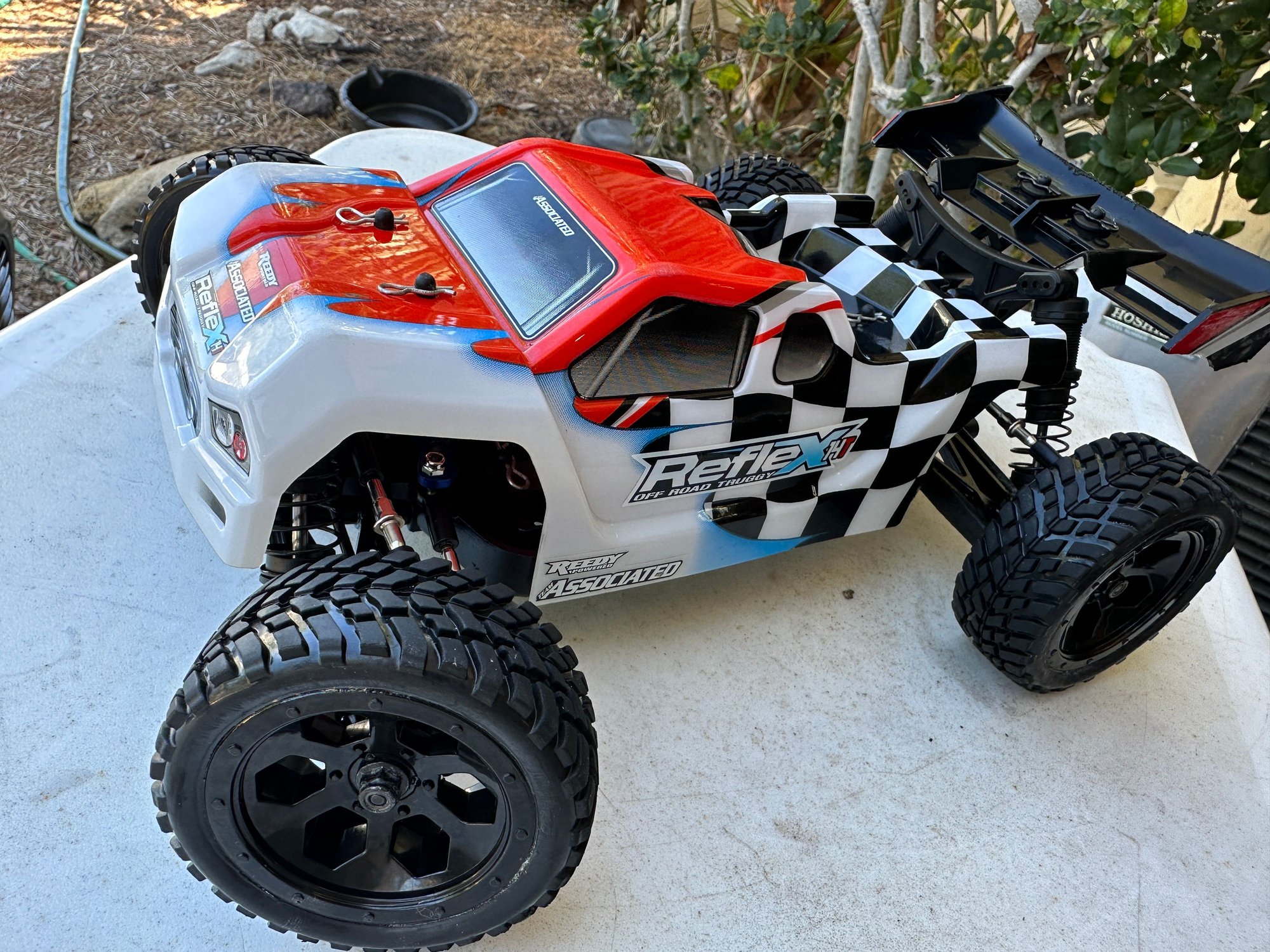 Team Associated RC Car Truck Reflex 14T RTR 1/14 Scale 4WD Truggy ...