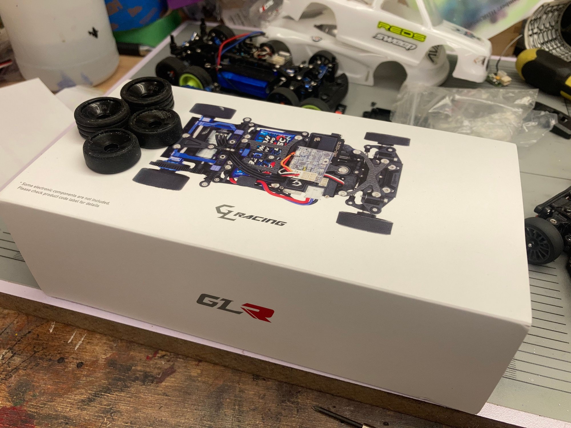 GLR GL Racing kit new in box with 3500KV motor ESC servo wheels and ...