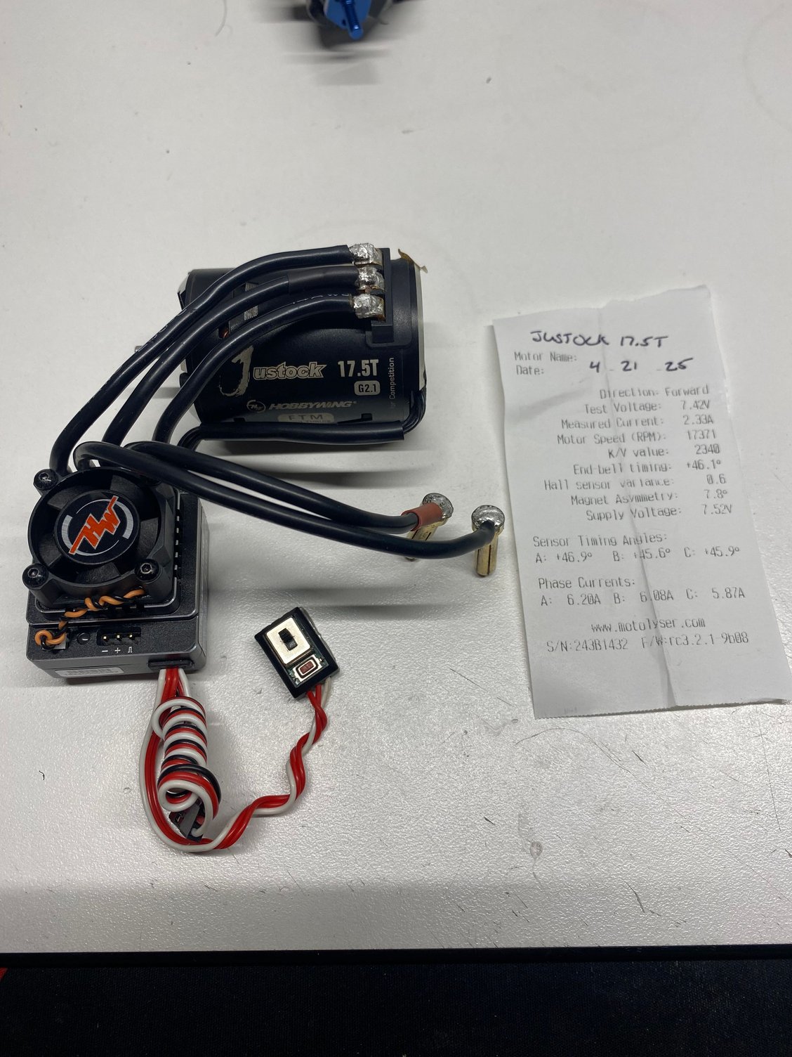 HW Justock 17.5t System - R/C Tech Forums