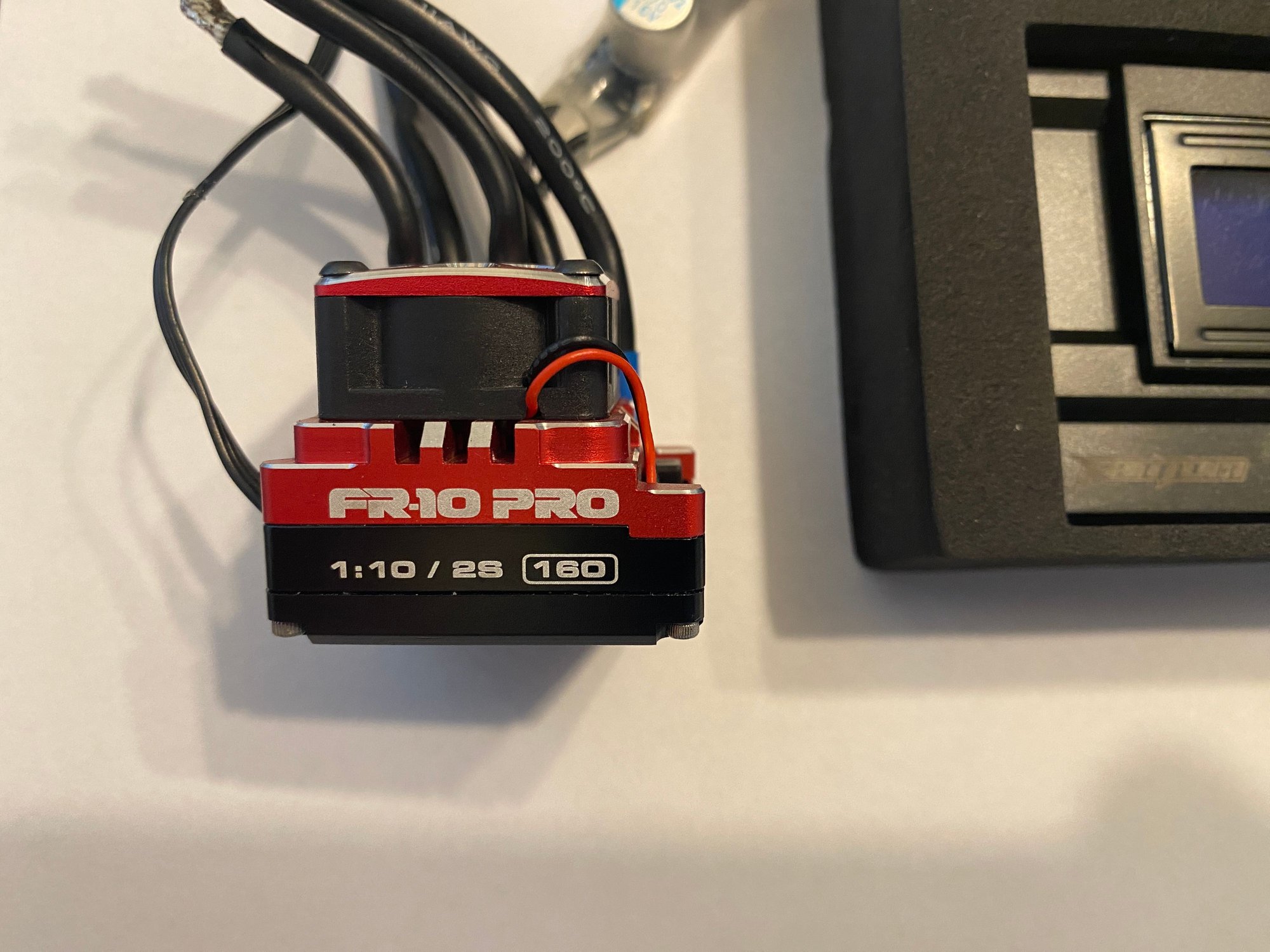 Fantom FR-10 Pro 160A speed control w/ programmer. - R/C Tech Forums