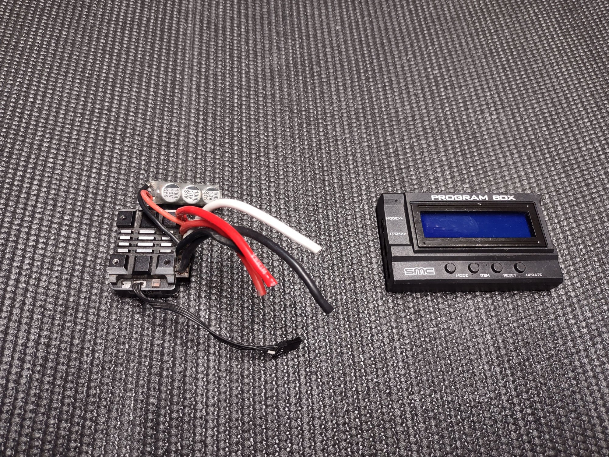 SMC RF-160 V2 ESC With Program Card - R/C Tech Forums