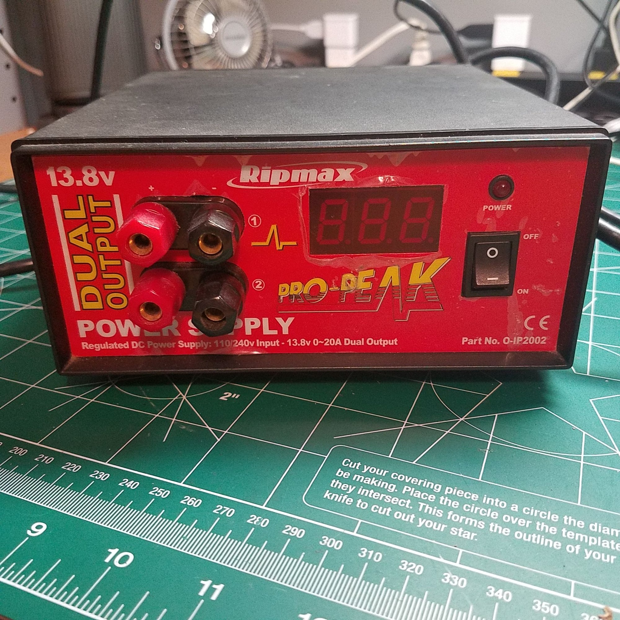 FS: RIPMAX PRO-PEAK 20 Amp Dual output digital power supply - R/C Tech ...