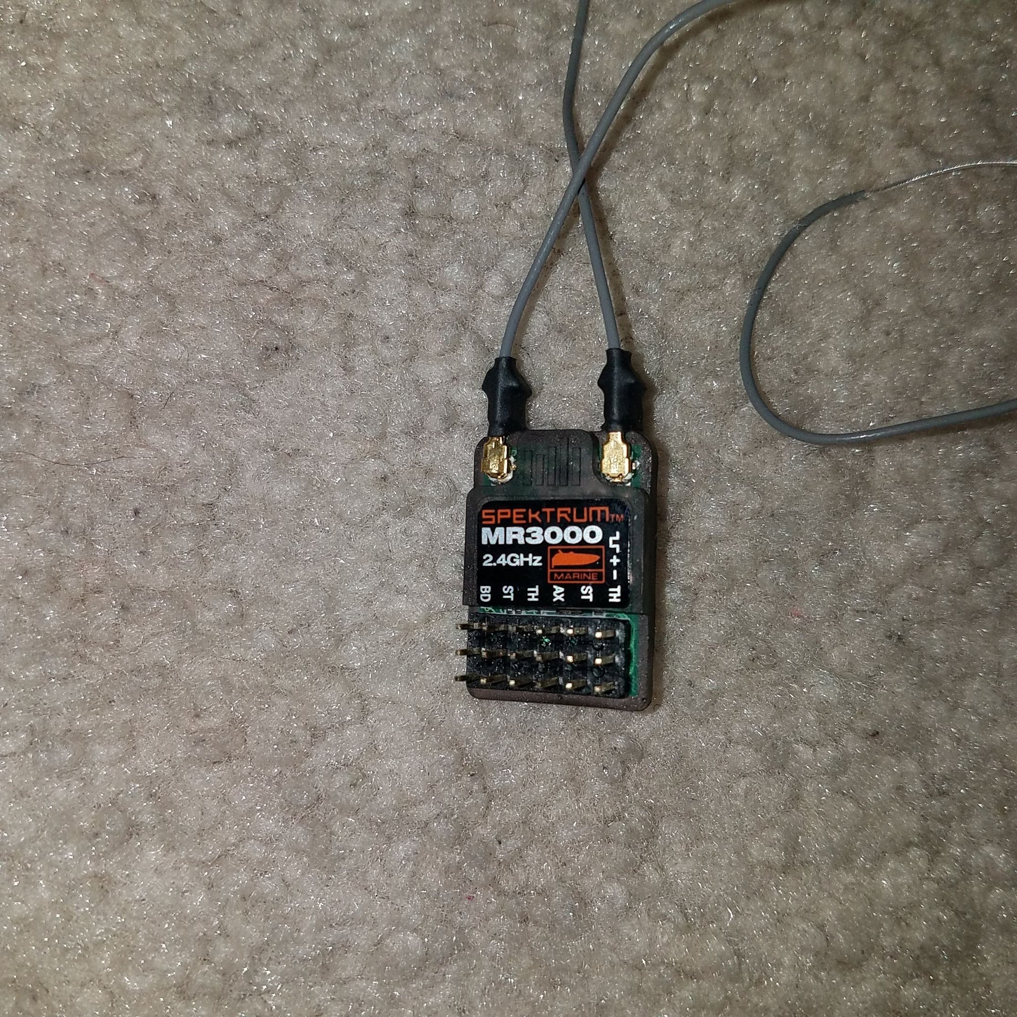 FS: Spektrum MR3000 Marine 2.4GHz 3-Ch DSM-2 Sport Receiver - R/C Tech ...