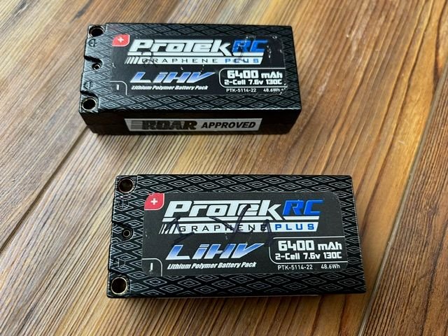 ProTek. 2S 6400 LiHV batteries - R/C Tech Forums