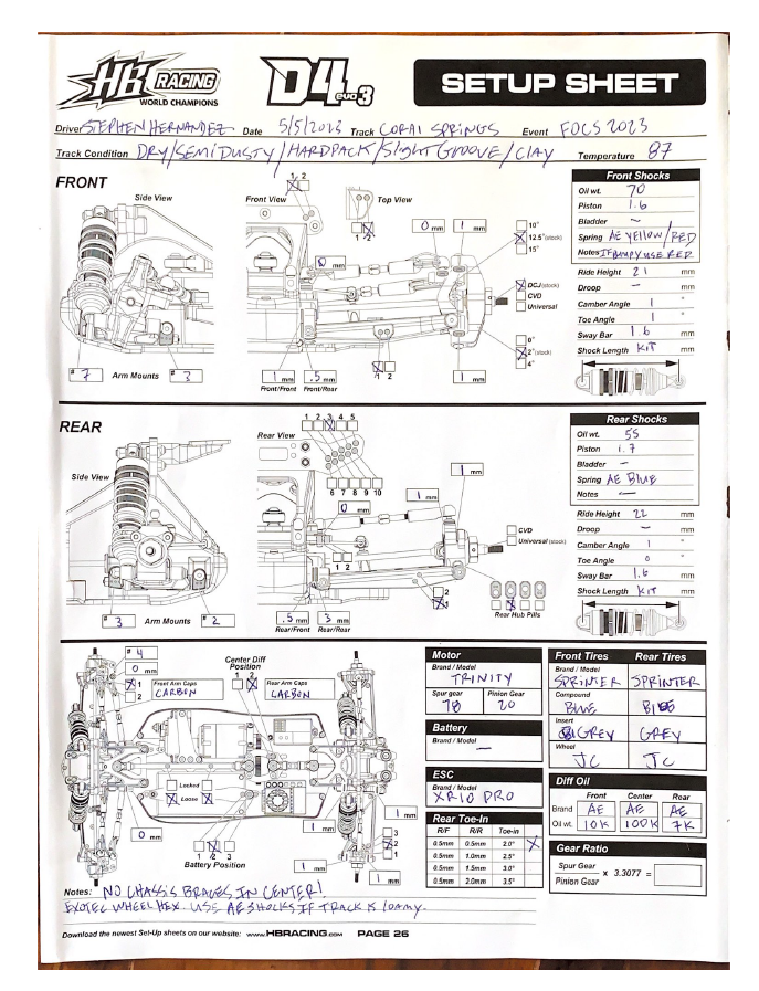 HB Racing D4 Evo3 (2022) - Page 3 - R/C Tech Forums