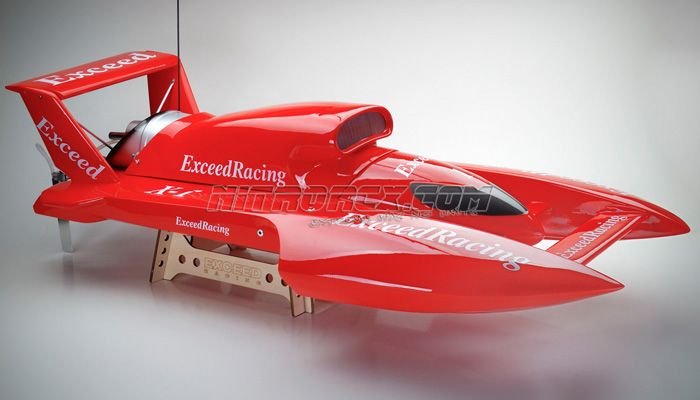 Exceed Racing FiberGlass 1300GS260 Gas Powered Speed Boat KIT - R/C ...