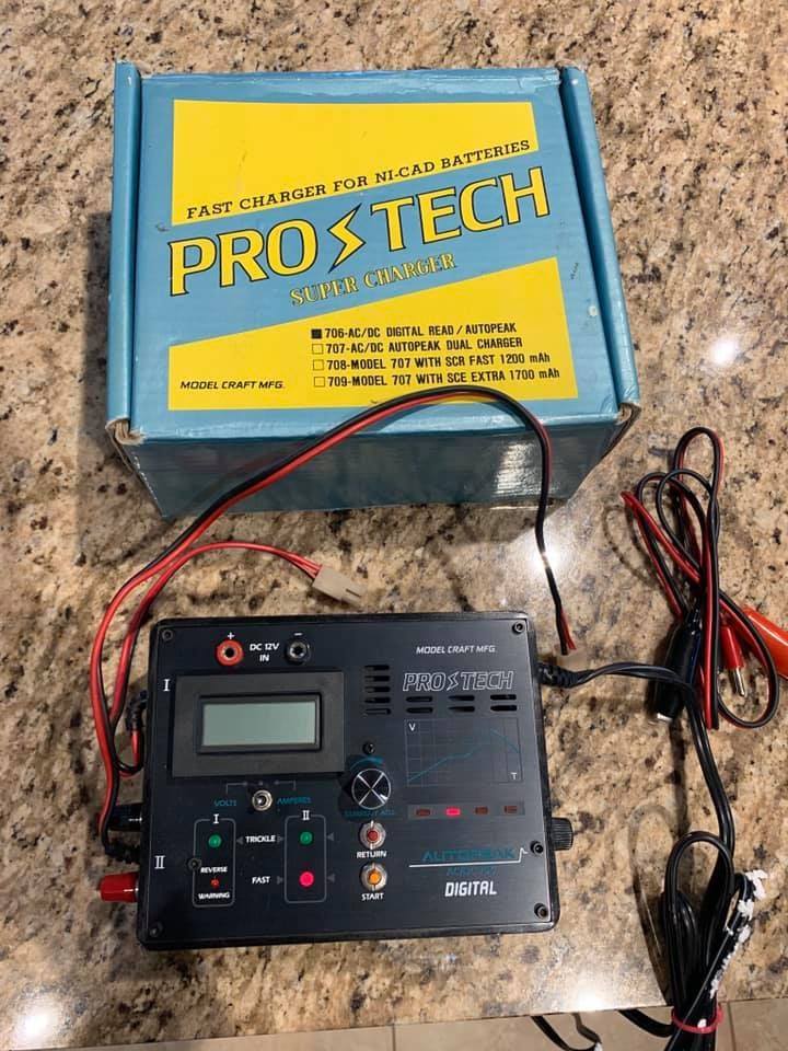 Vintage Tekin Battery Charger(s), Motor Dyno, & Pro Tech Chargers - R/C ...