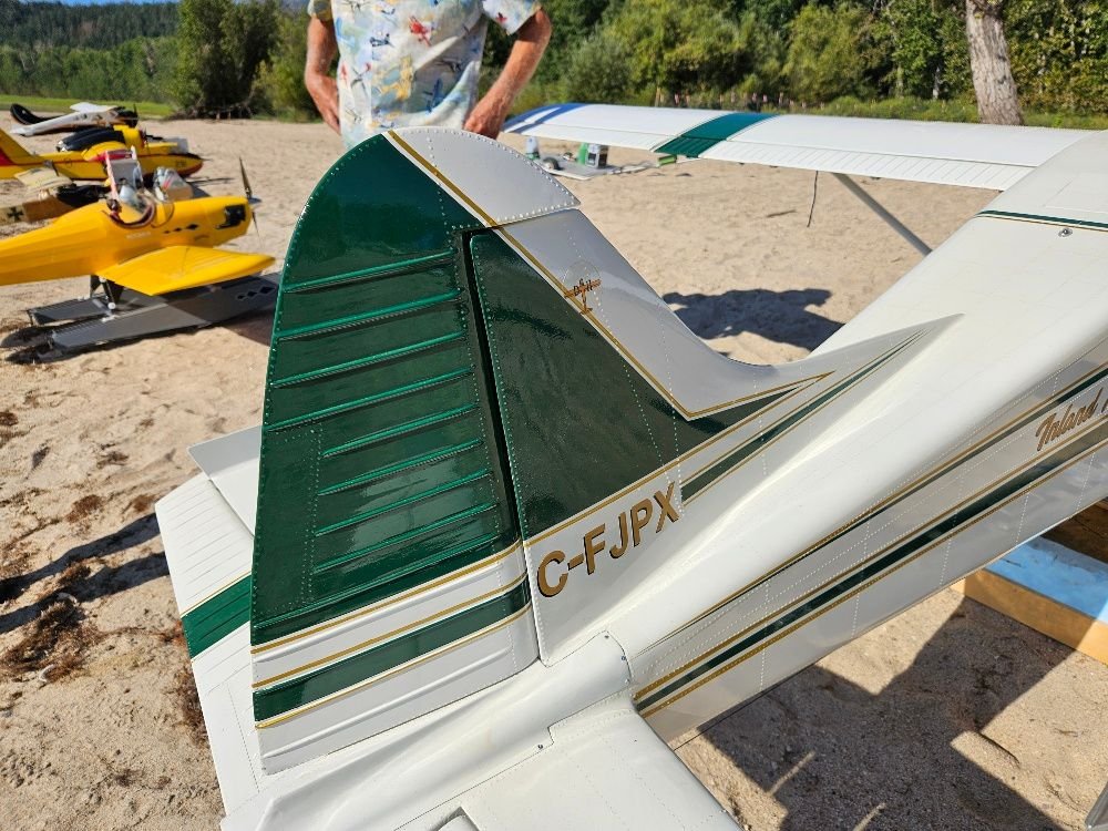 1/4 scale 144" Beaver on floats with Moki Radial - RCU Forums