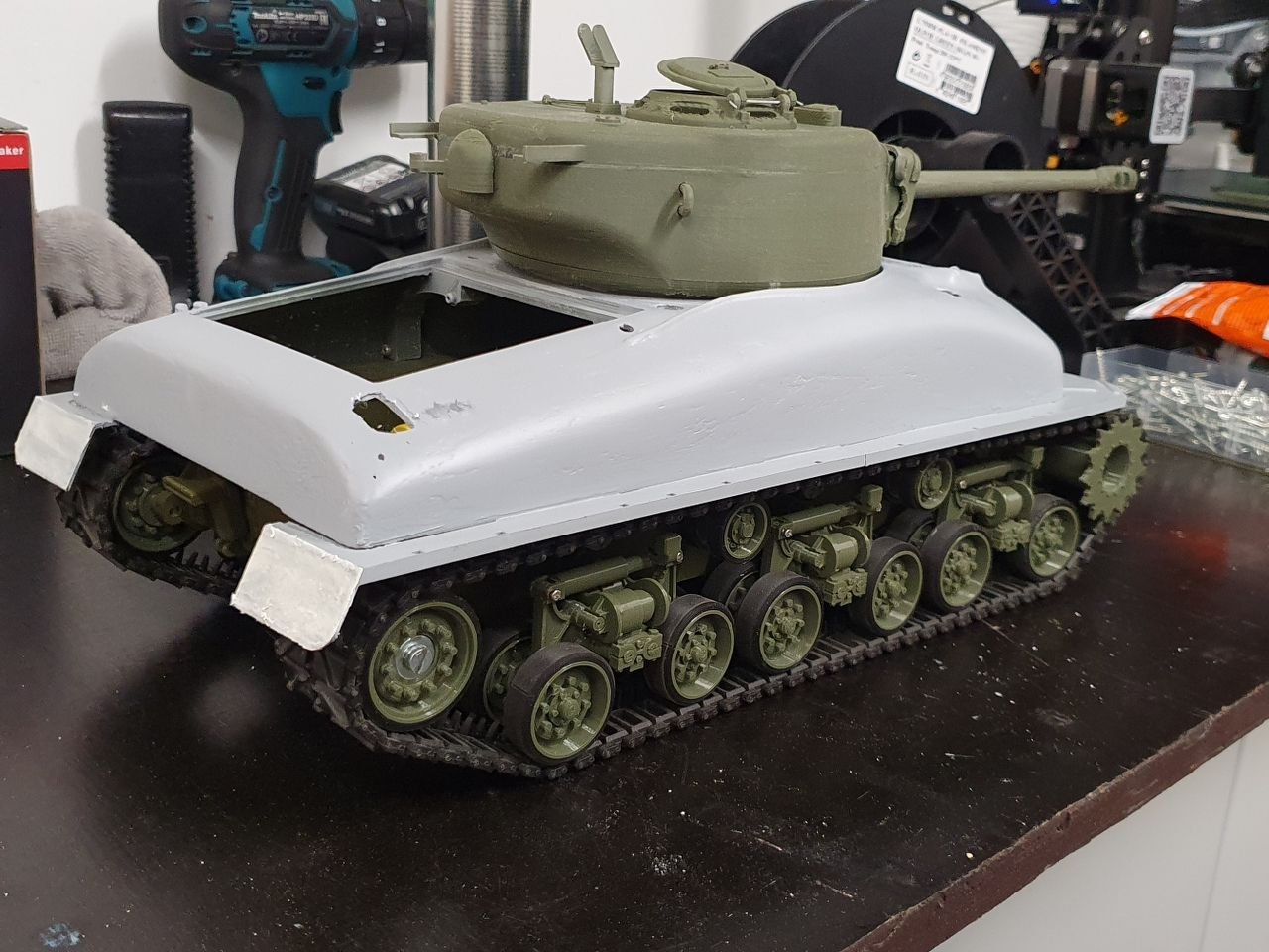 1/16 M4A1E8 Sherman - RCU Forums