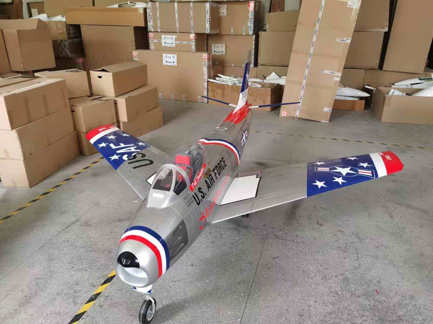 Skymaster F-86 1/3.65 XXL - 120"(3050mm). Wingspan: 123''(3155mm) - RCU Forums