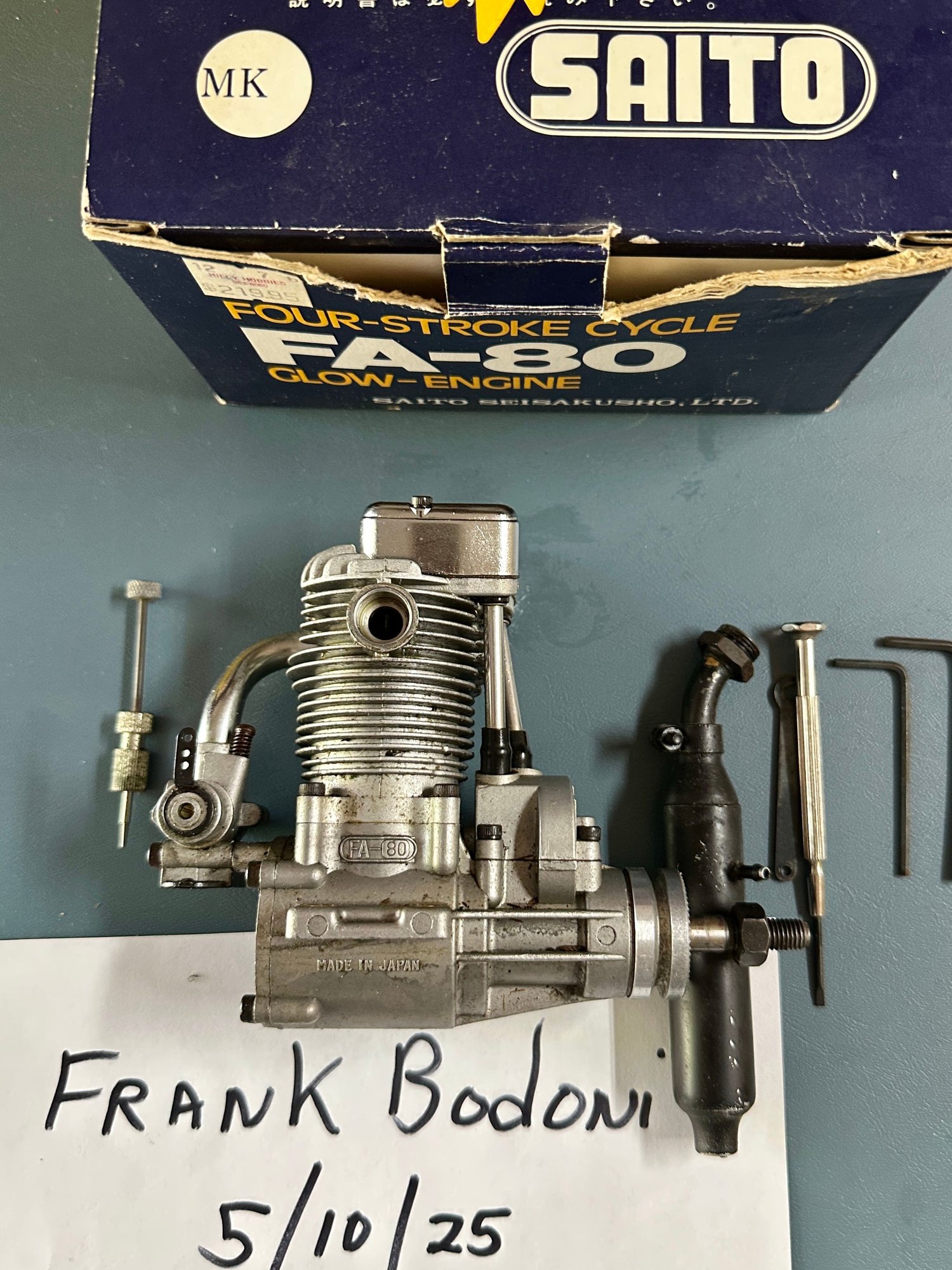 Saito FA80 4 Cycle $125 plus shipping - RCU Forums