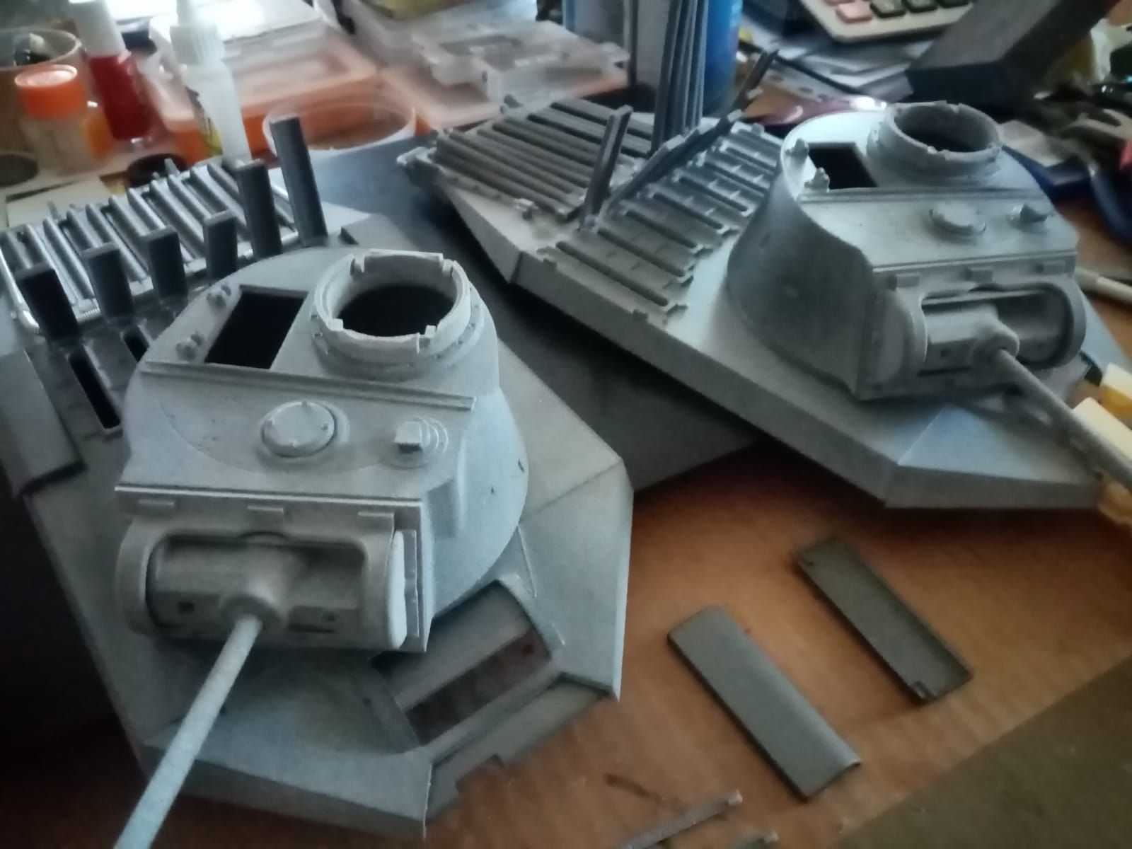 New kit Matilda II tank 1/16 Sls printed - RCU Forums