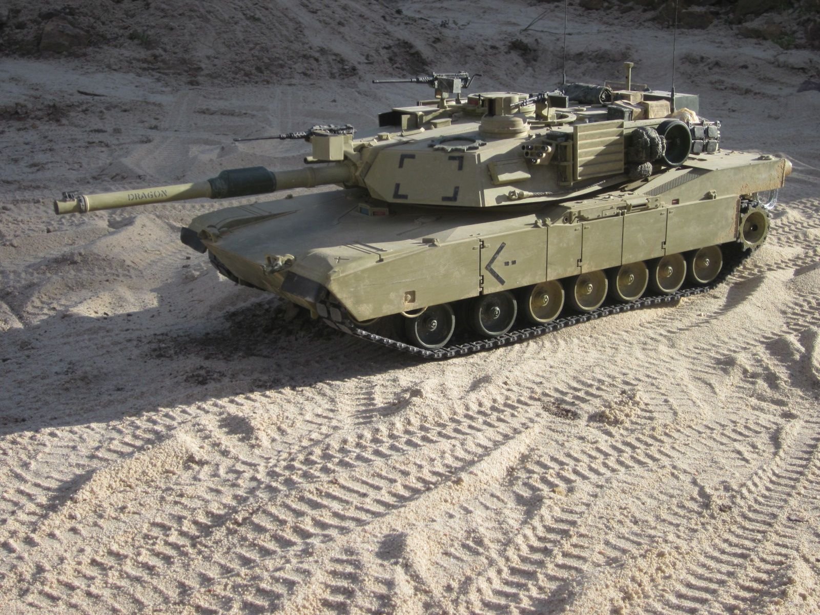 Abrams in sand movie - RCU Forums