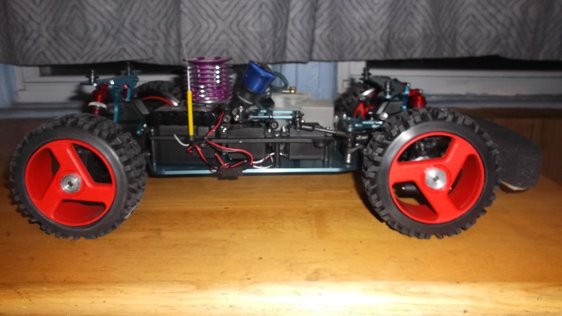 Ultra rare bergonzoni flash rally 1/8 scale rc nitro car novarossi ...