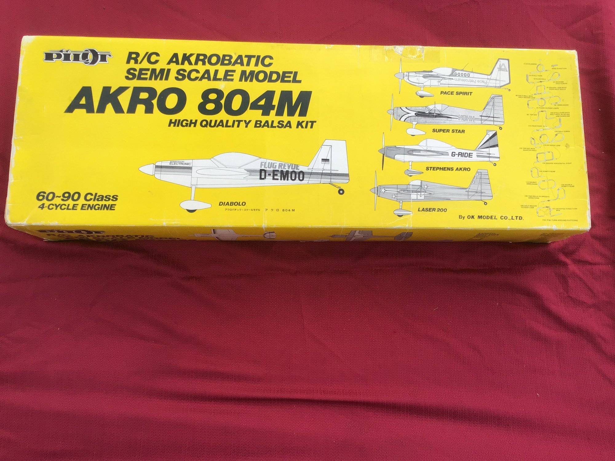 Pilot Akro 804M Kit - RCU Forums